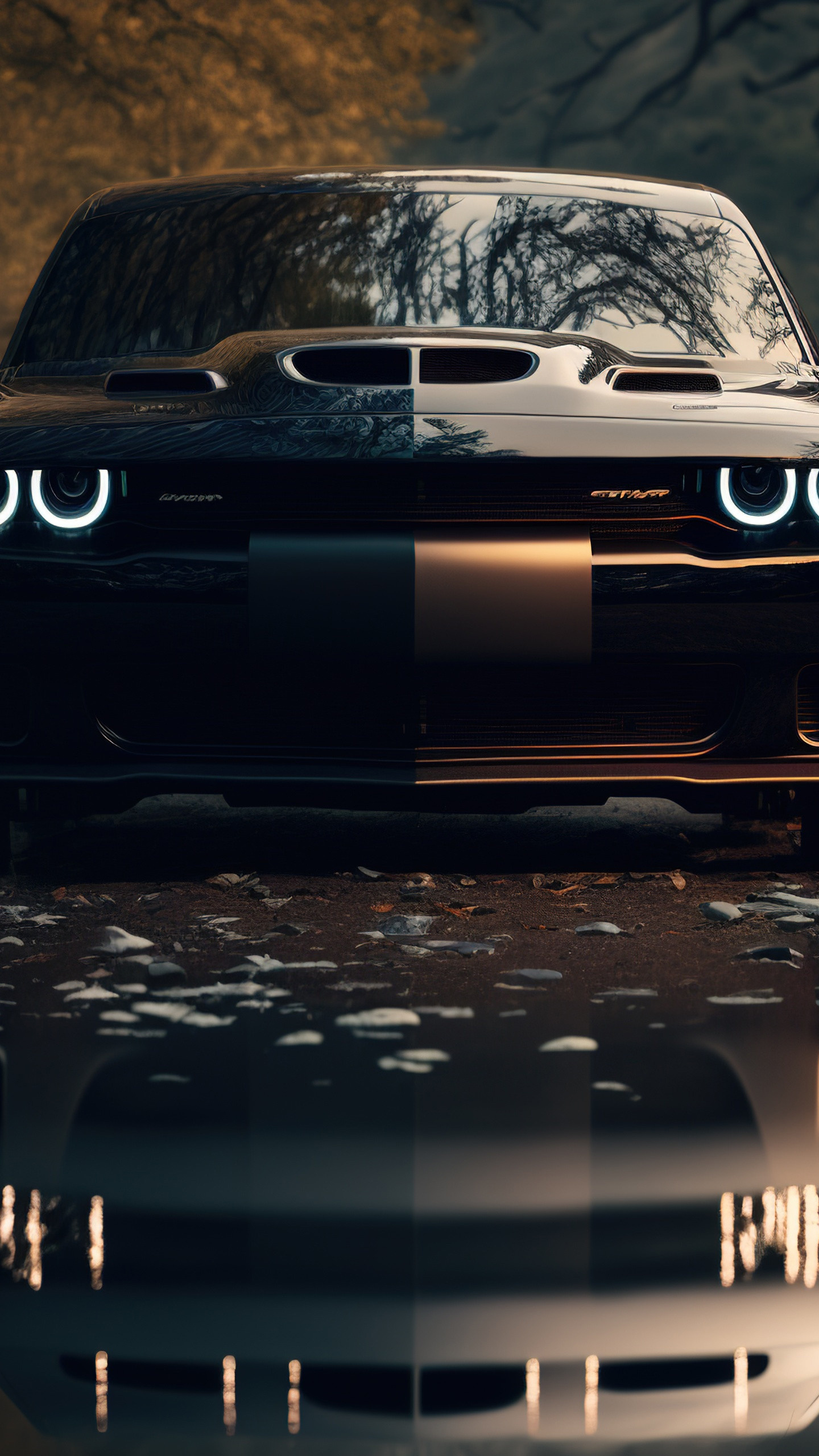1440x2560 Black Dodge Challenger Samsung Galaxy S6,S7 ,Google Pixel XL ...