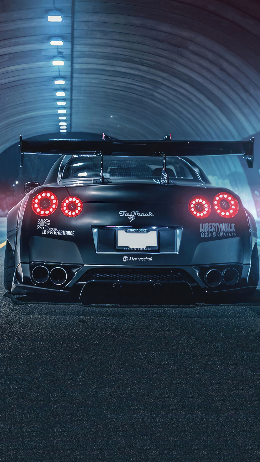 1080x1920 Black Nissan Gtr Rear Iphone 7,6s,6 Plus, Pixel xl ,One Plus ...