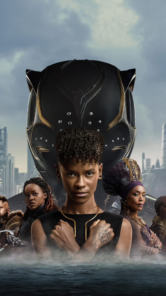 640x1136 Black Panther Wakanda Forever 12k iPhone 5,5c,5S,SE ,Ipod ...
