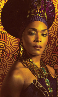 240x400 Black Panther Wakanda Forever Angela Bassett As Ramonda Acer E100,Huawei,Galaxy S Duos ...
