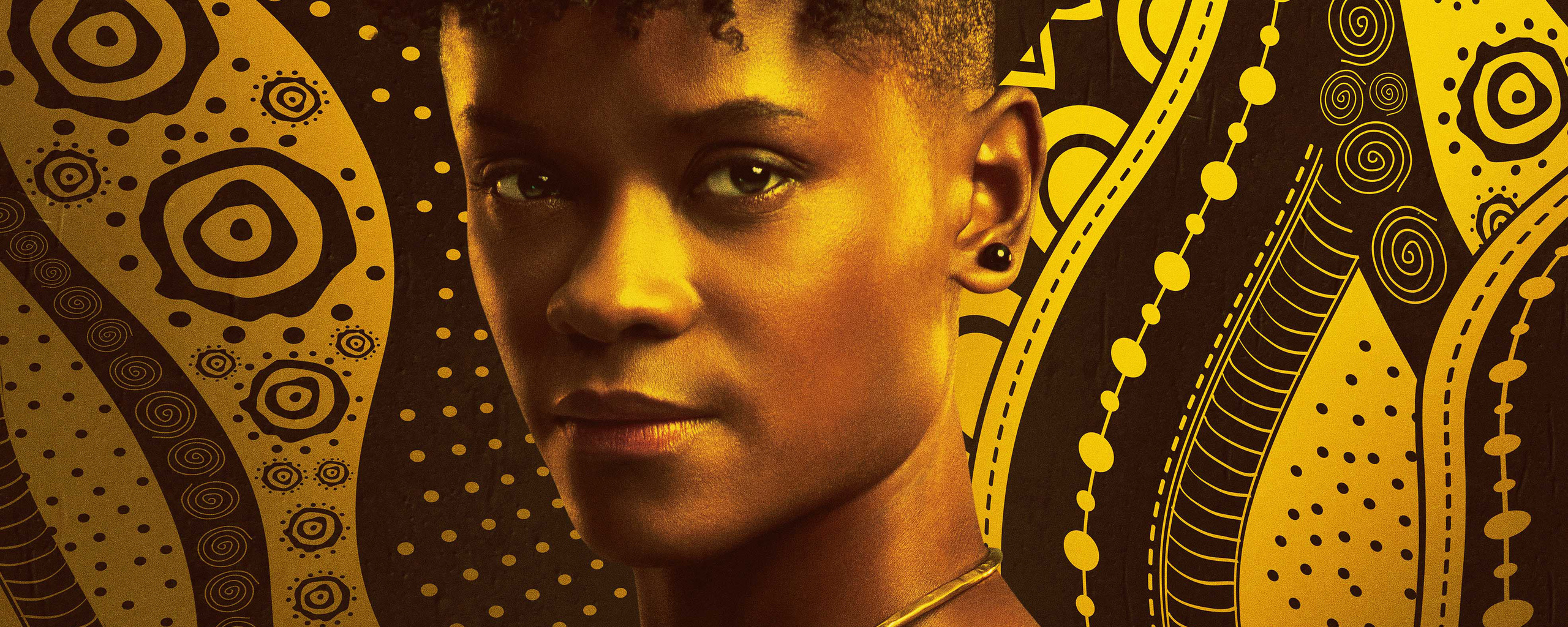 2560x1024 Black Panther Wakanda Forever Letitia Wright As Shuri Wallpaper,2560x1024 Resolution ...