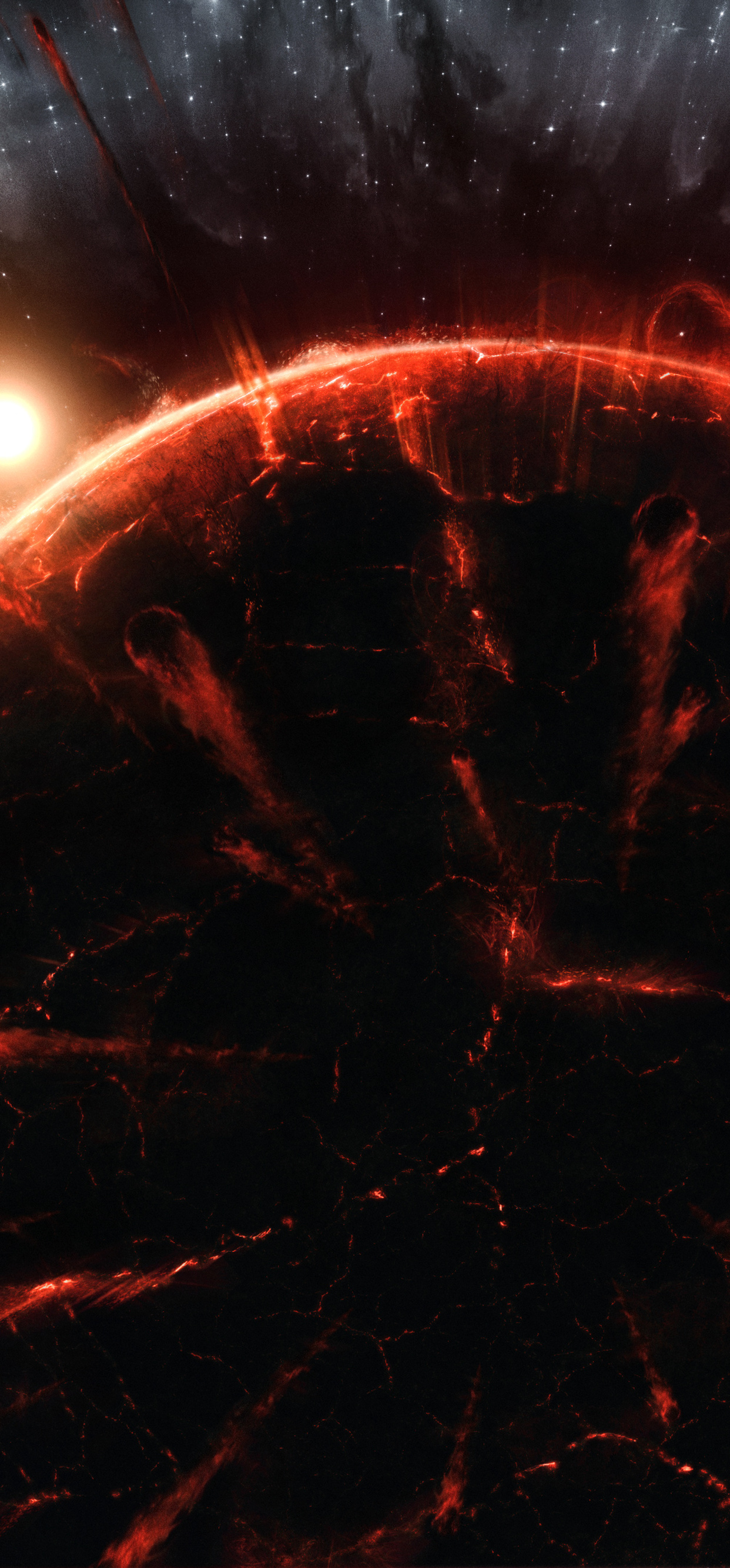 1242x2668 Black Sun Rising 4k Iphone XS MAX ,HD 4k Wallpapers,Images ...