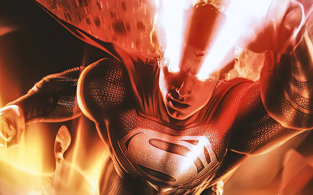 1280x800 Black Superman Laser Eye 720P ,HD 4k Wallpapers,Images ...