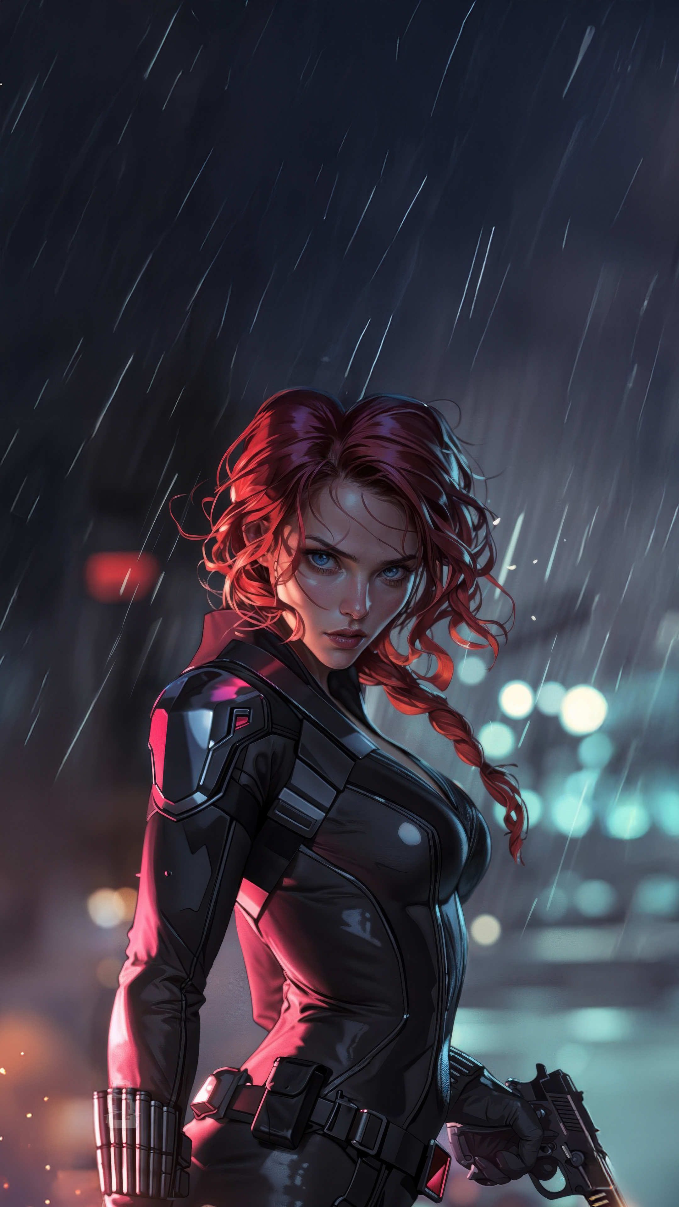 2160x3840 Black Widow Natasha Unleashed Sony Xperia X,XZ,Z5 Premium ,HD ...