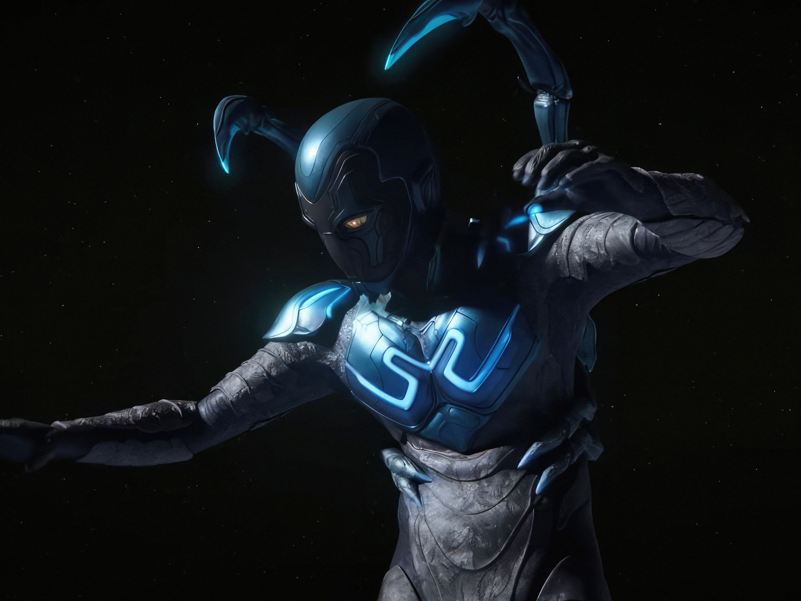 1600x1200 Blue Beetle The Iconic Blue Armor Wallpaper,1600x1200 ...