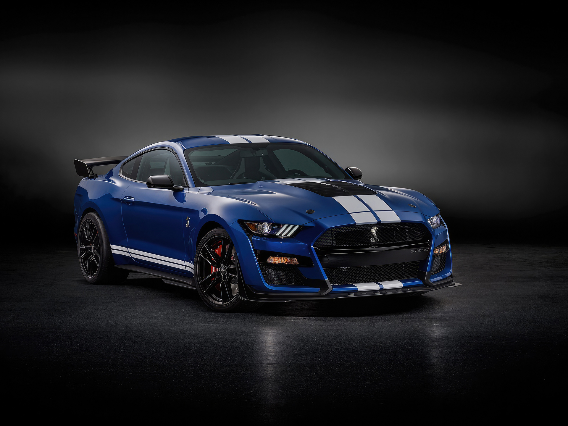 1920x1440 Blue Ford Mustang Shelby Gt500 1920x1440 Resolution HD 4k ...