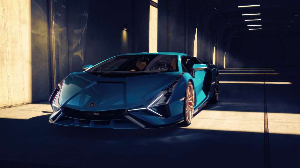 960x540 Blue Lamborghini Sian 4k 960x540 Resolution HD 4k Wallpapers ...