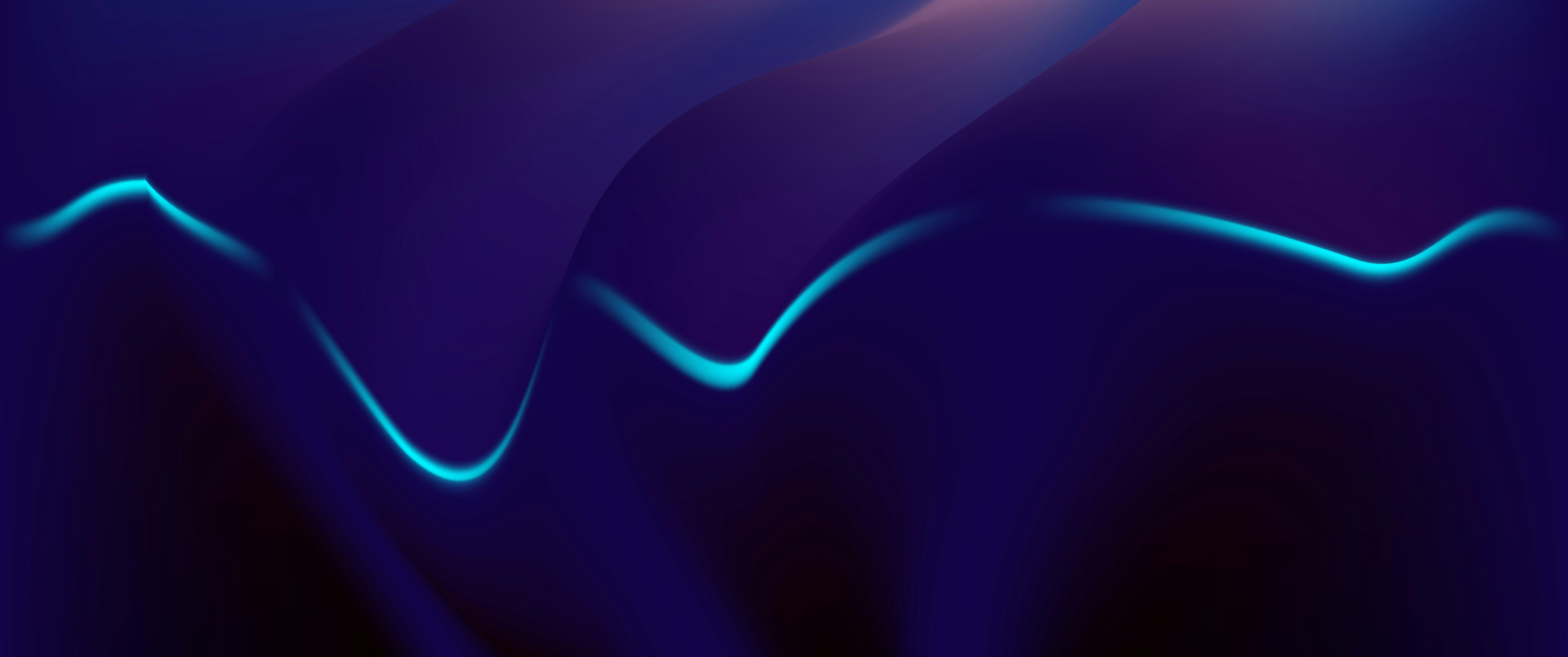 3440x1440 Blue Light Abstract Flow 4k UltraWide Quad HD 1440P ,HD 4k ...