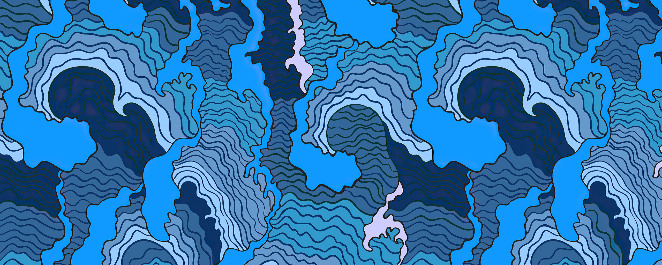 2560x1024 Blue Moving Texture 4k Wallpaper,2560x1024 Resolution HD 4k ...