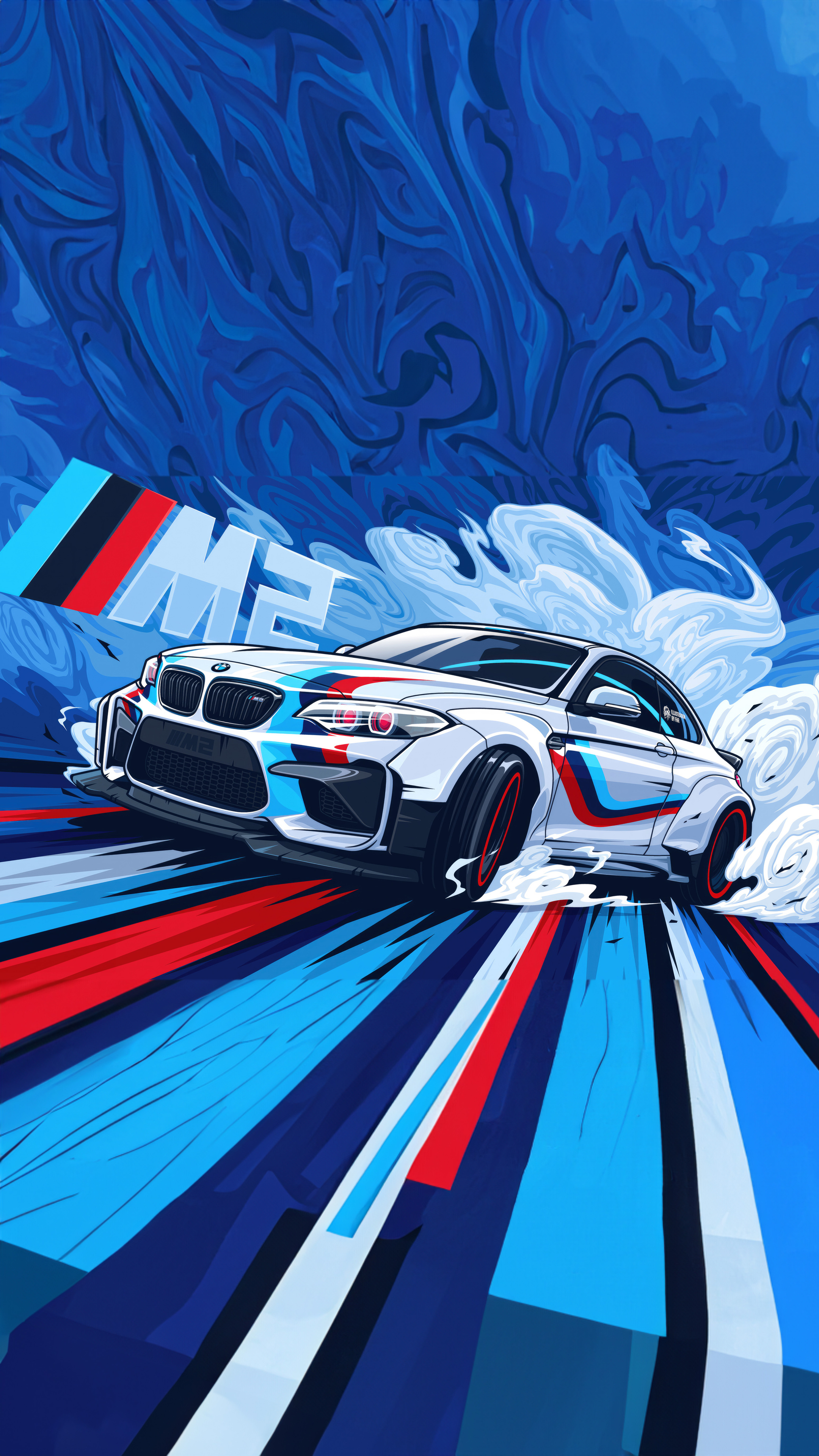 2160x3840 Bmw M4 Artwork Sony Xperia X,XZ,Z5 Premium ,HD 4k Wallpapers ...