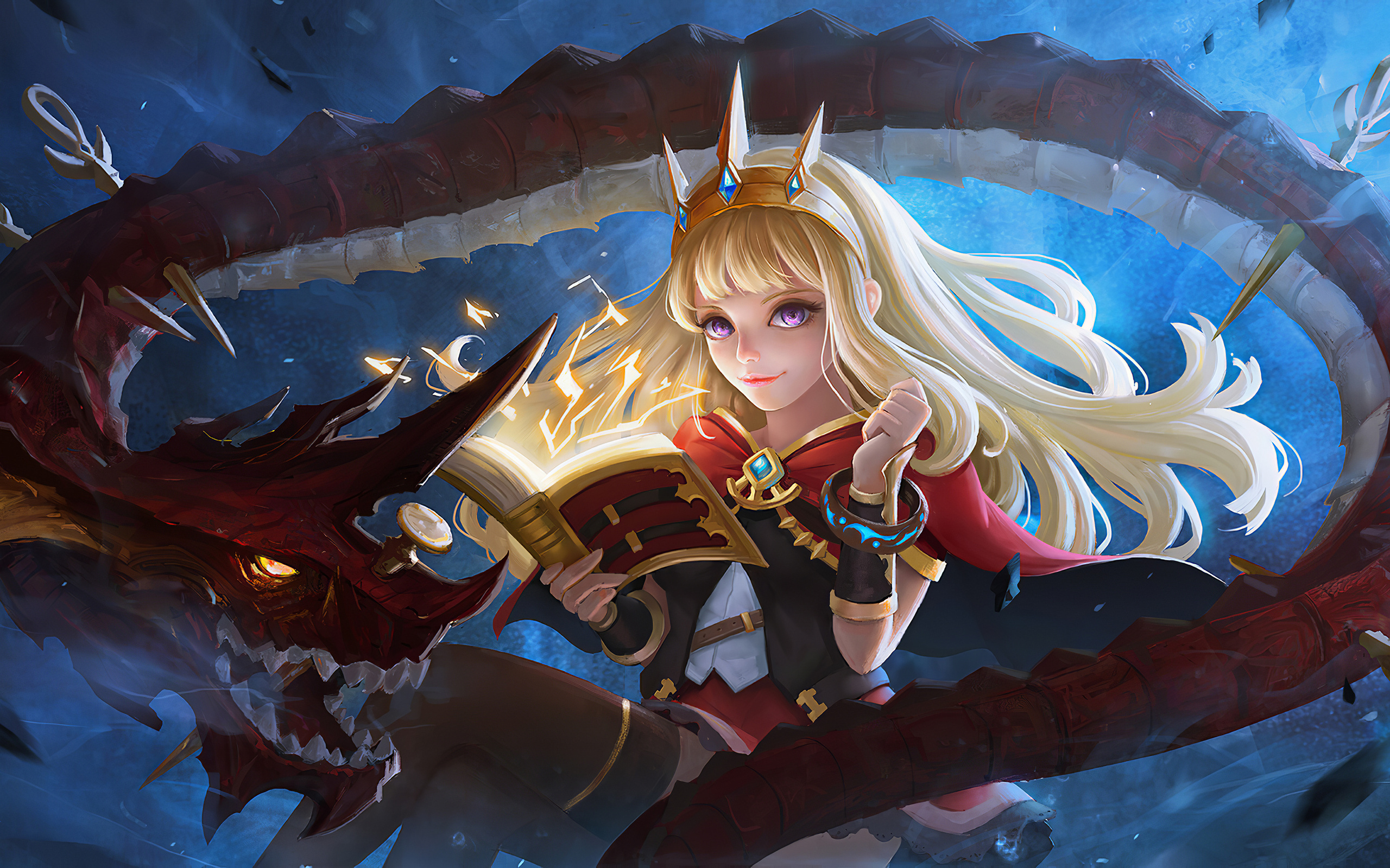 2560x1600 Book Reading Fantasy 4k Wallpaper,2560x1600 Resolution HD 4k ...