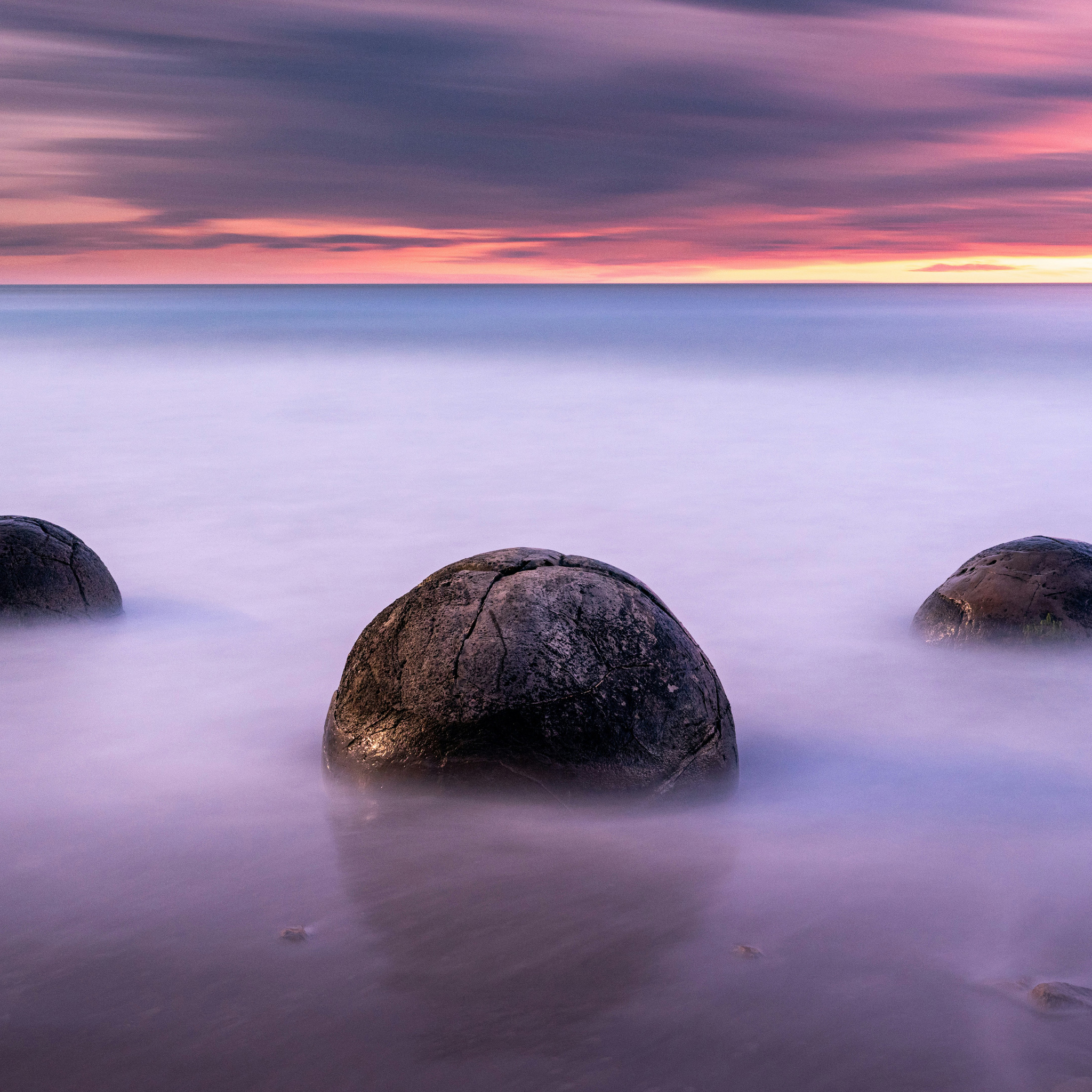 2048x2048 Boulder Beach Highcliff Dunedin New Zealand Ipad Air ,HD 4k ...