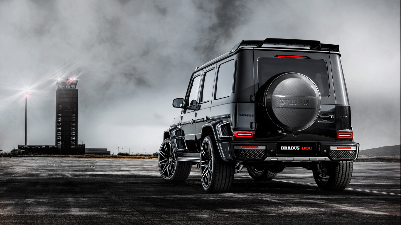 1366x768 Brabus 800 Widestar 2019 Rear Laptop HD ,HD 4k Wallpapers ...