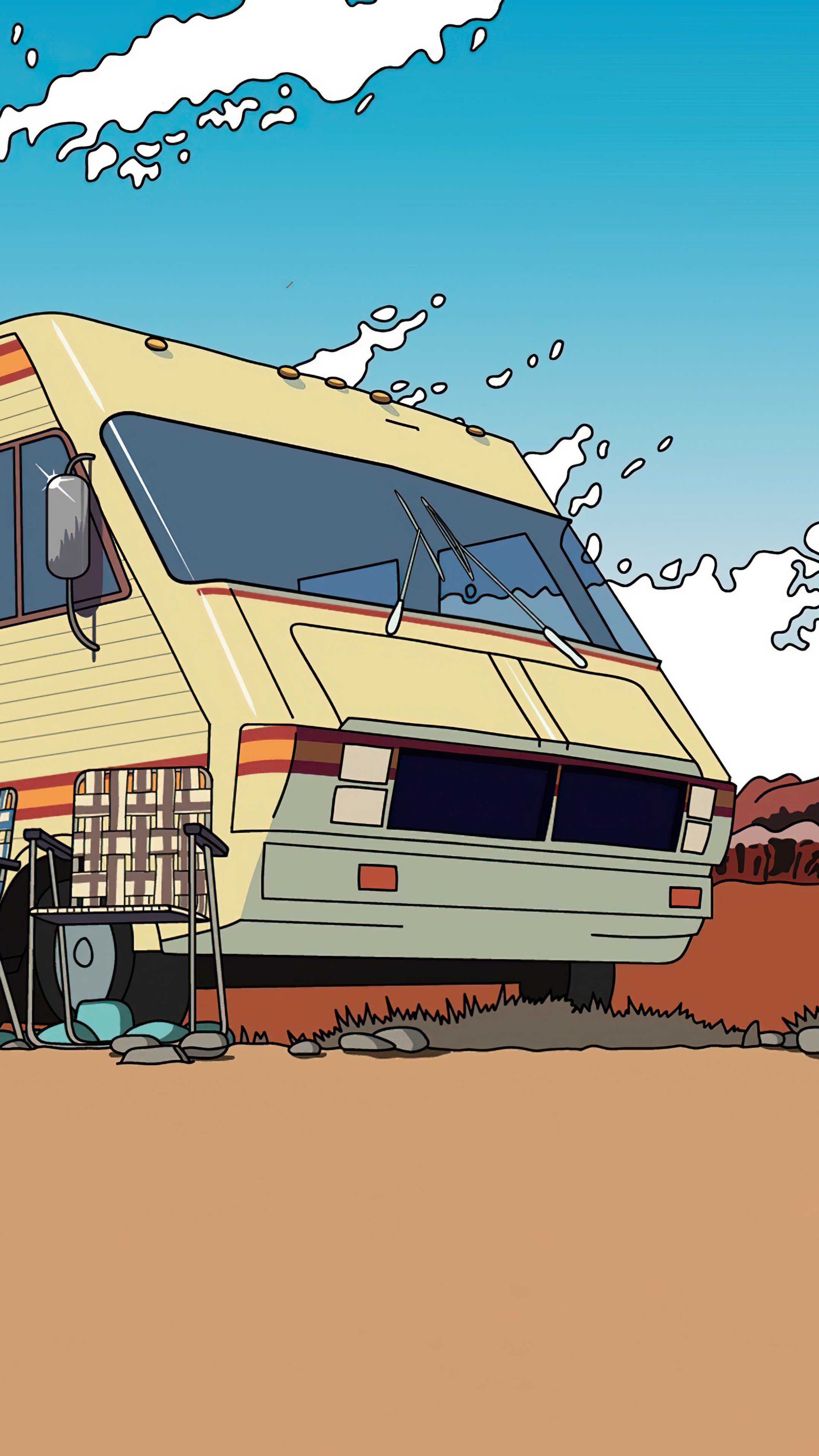 2160x3840 Breaking Bad Van 4k Sony Xperia X,XZ,Z5 Premium ,HD 4k ...