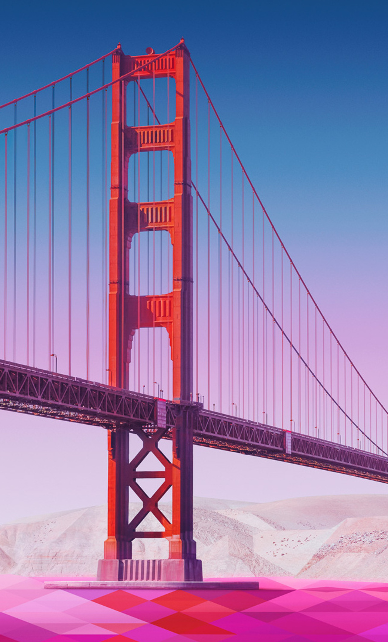 1280x2120 Bridge Water Minimalism iPhone 6+ ,HD 4k Wallpapers,Images ...