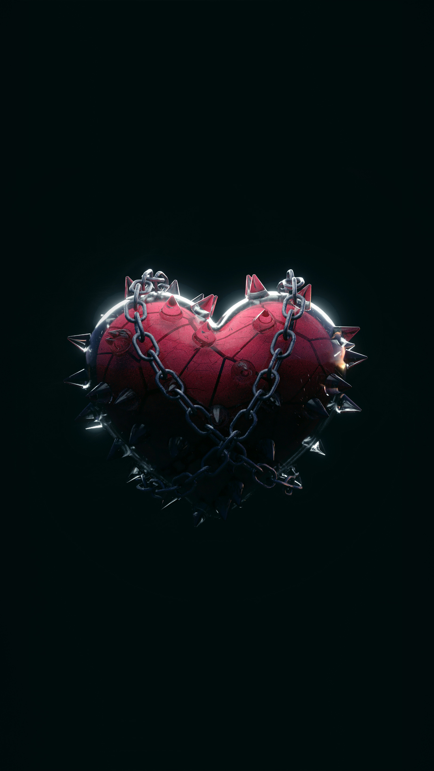 1440x2560 Broken Heart Chain Attached Samsung Galaxy S6,S7 ,Google ...