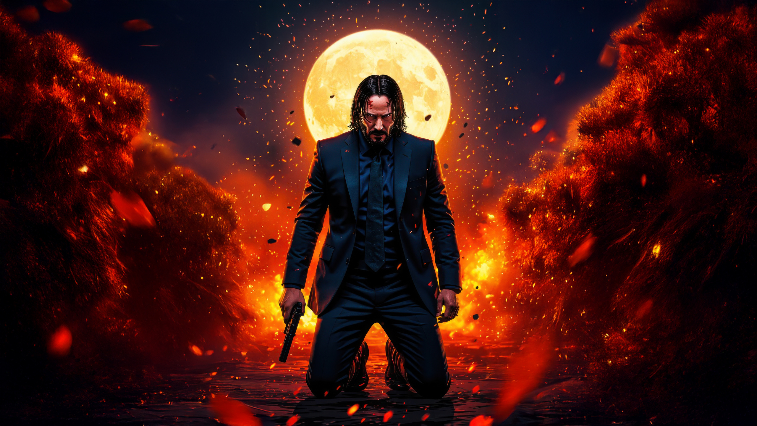 2560x1440 Brooding John Wick 1440P Resolution ,HD 4k Wallpapers,Images ...