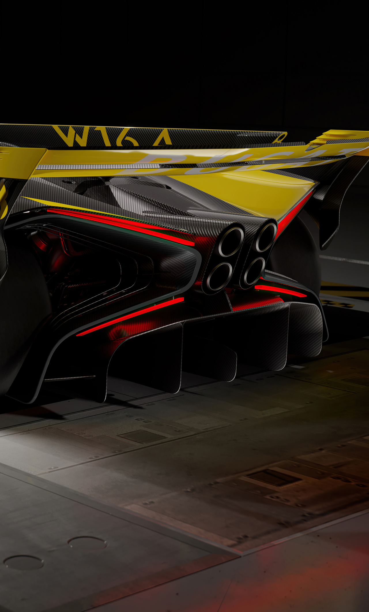 1280x2120 Bugatti Bolide Rear 5k iPhone 6+ ,HD 4k Wallpapers,Images ...