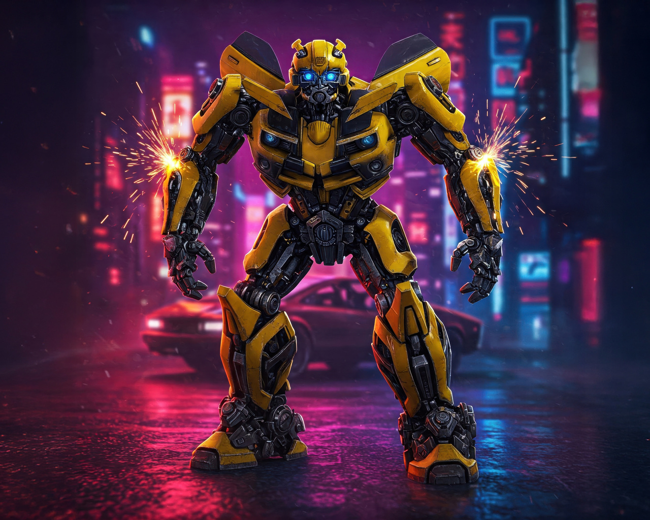 1280x1024 Bumblebee Turbocharged Hero Wallpaper,1280x1024 Resolution HD ...