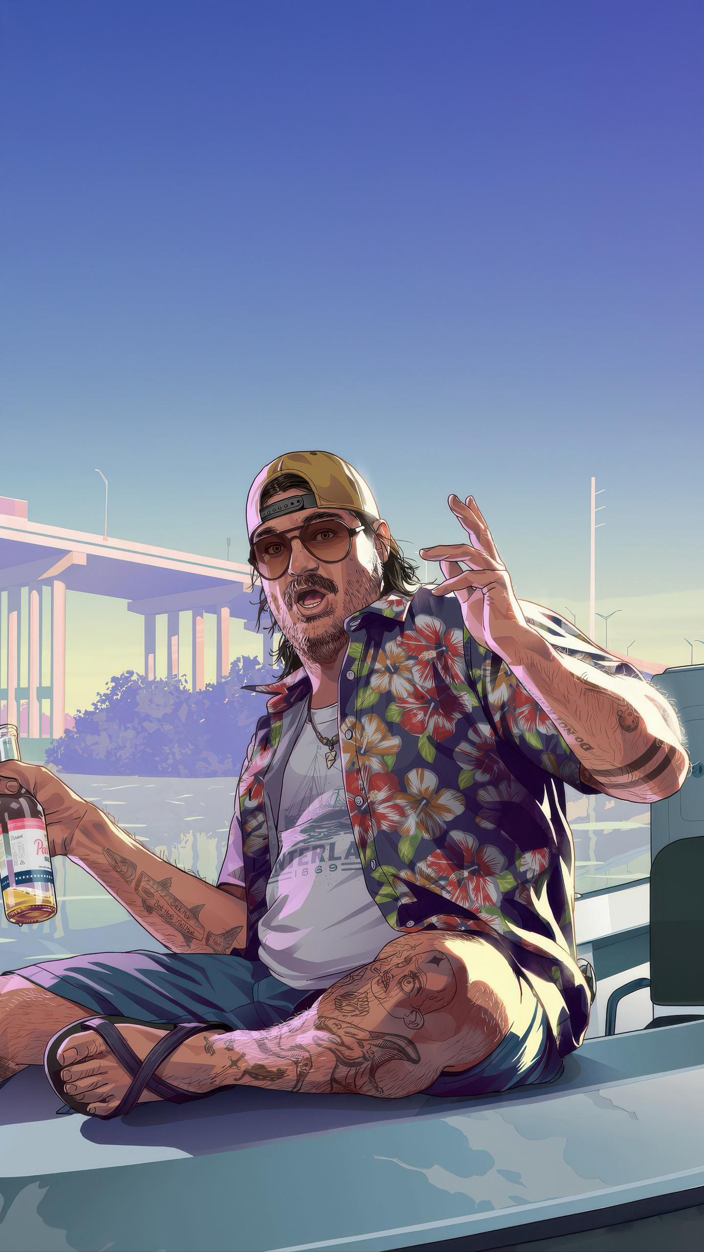 1440x2560 Cal Hampton In Gta 6 Samsung Galaxy S6,S7 ,Google Pixel XL ...