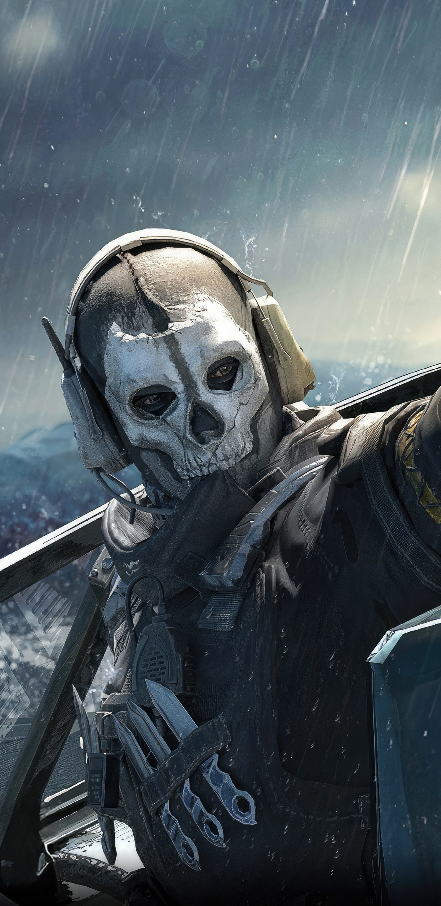 1440x2960 Call Of Duty Mobile Legendary Ghost Draw Samsung Galaxy Note ...