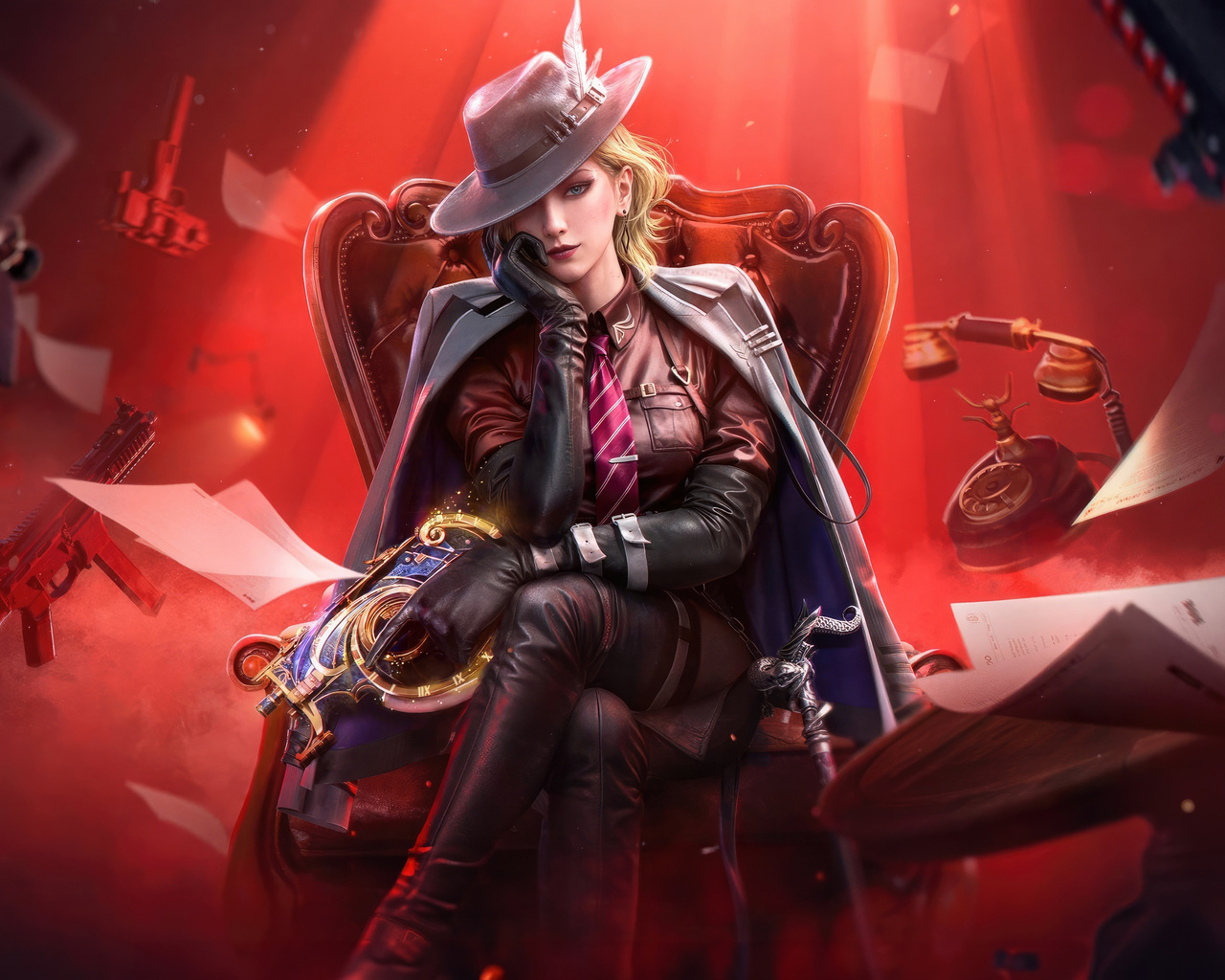 1280x1024 Call Of Duty Mobile Rin Yoshida Spider Shadow Wallpaper ...