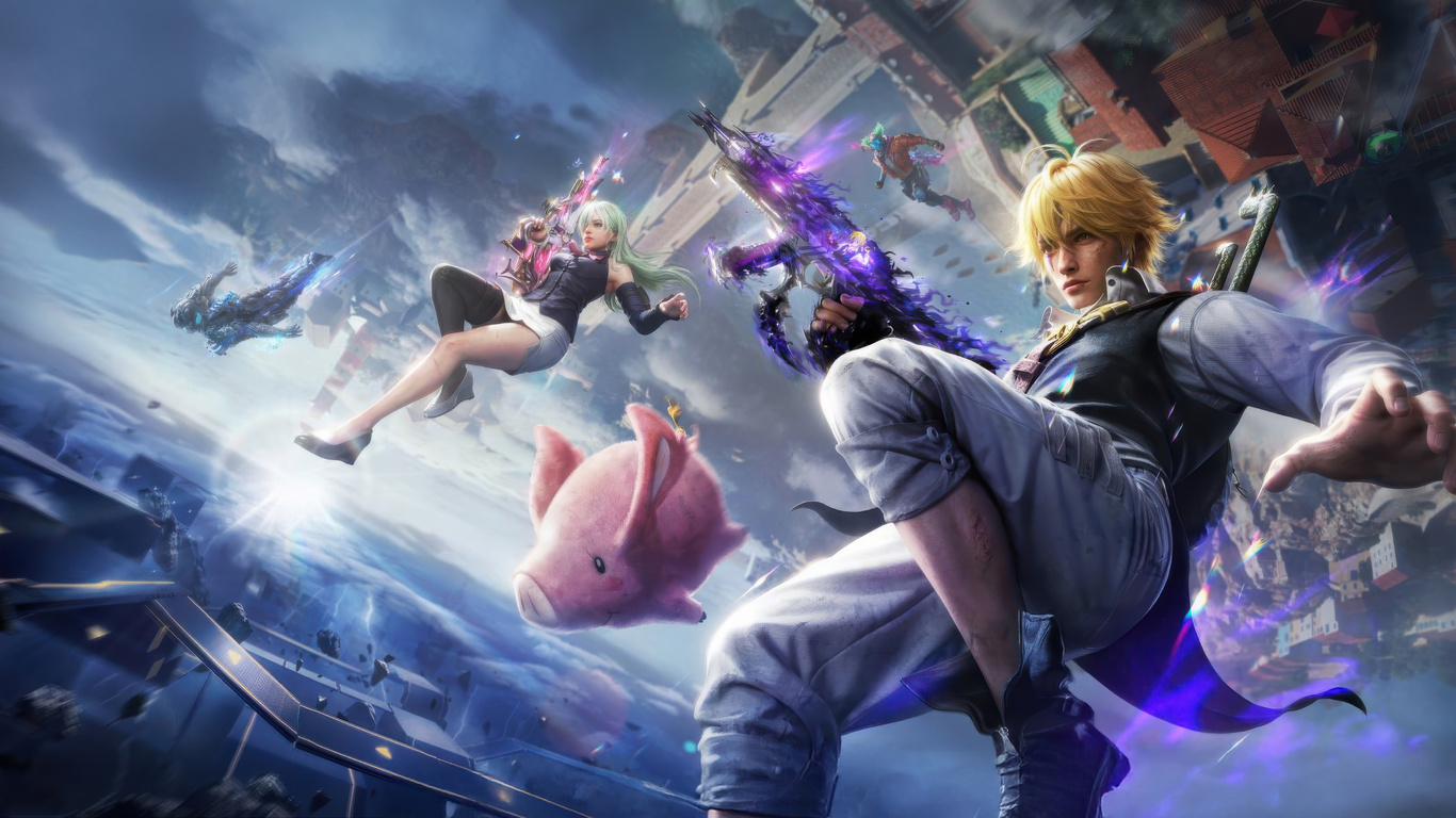 1366x768 Call Of Duty Mobile Season 4 Infinity Realm Legends From Seven Deadly Sins Laptop HD ...