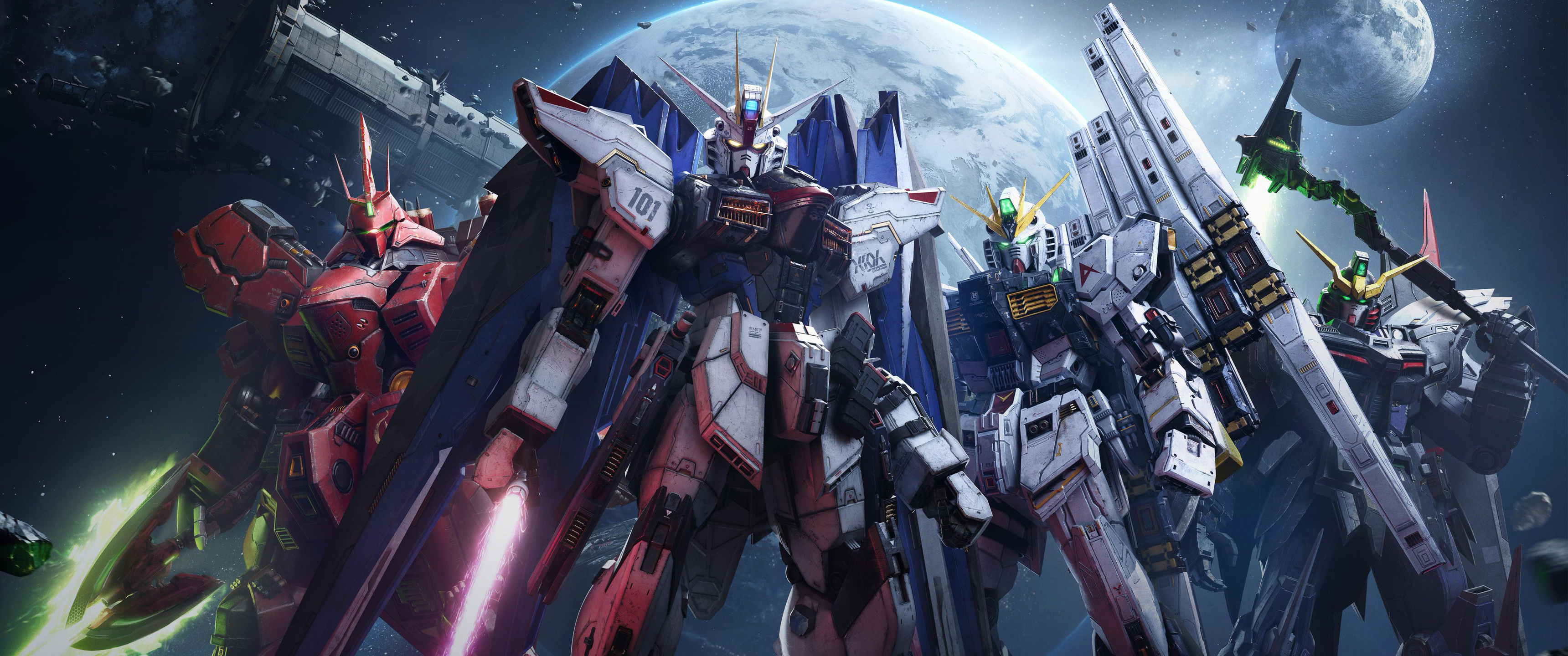 3440x1440 Call Of Duty Mobile X Gundam UltraWide Quad HD 1440P ,HD 4k ...