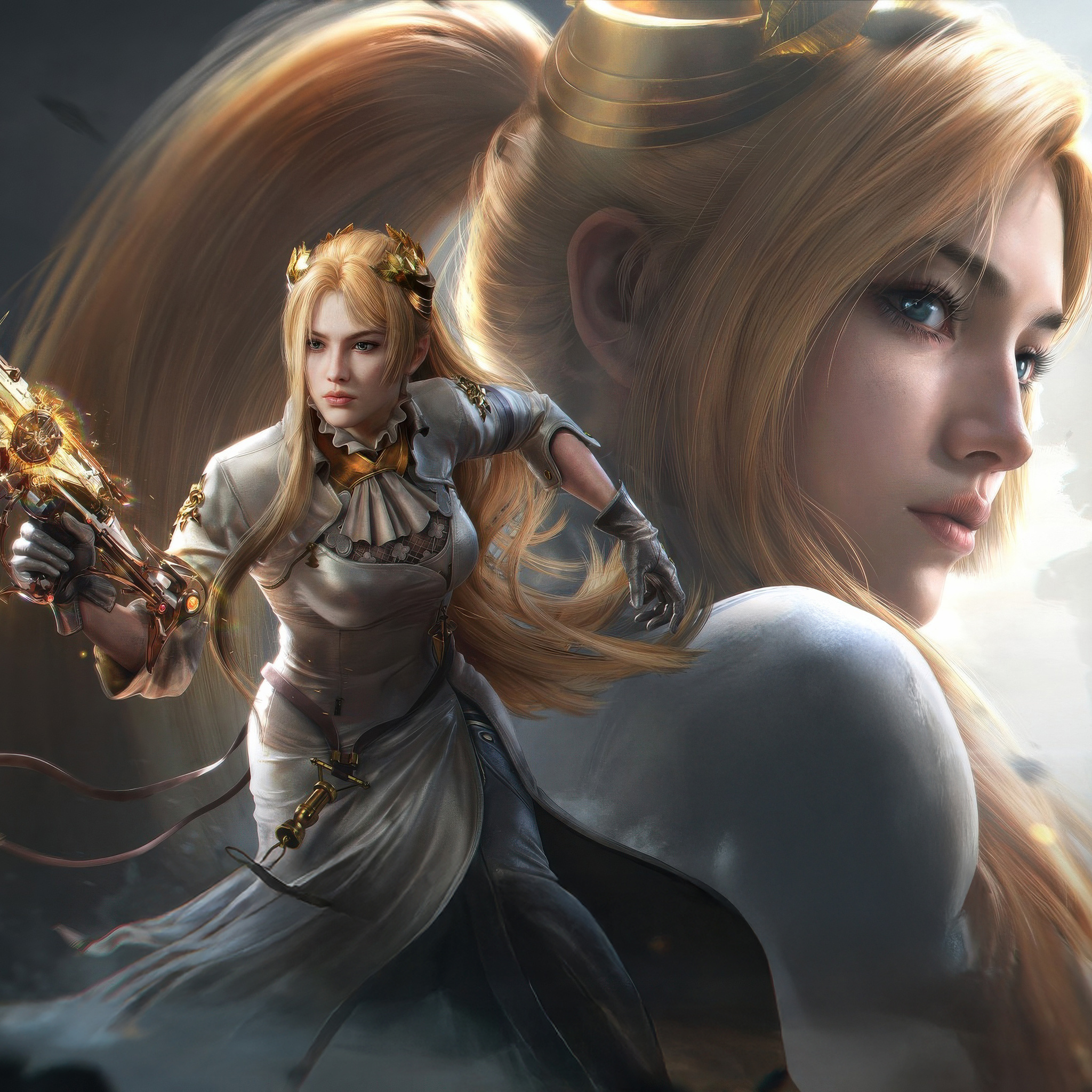 2048x2048 Call Of Duty Mobile X Nier Automata 4k Ipad Air ,HD 4k ...