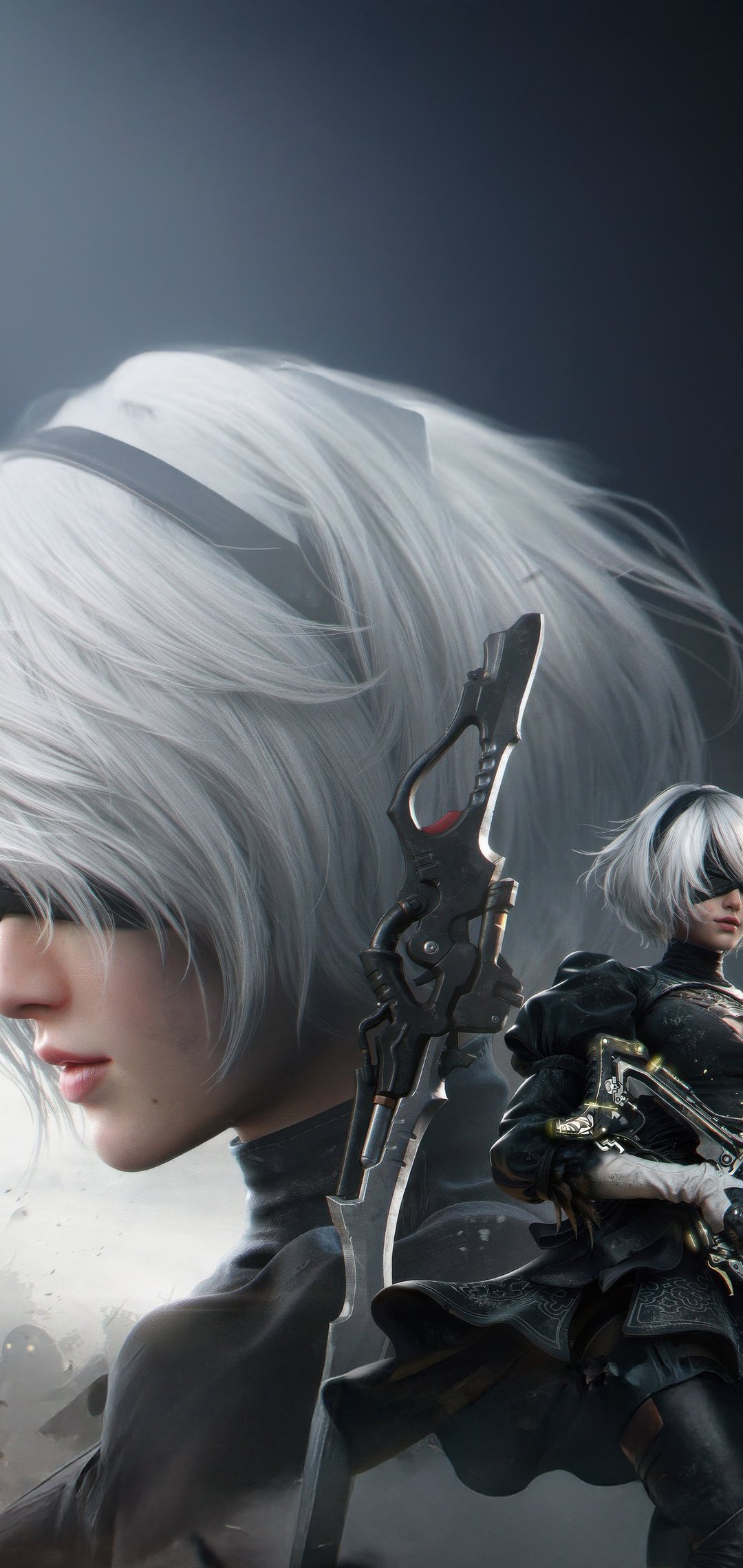 1080x2280 Call Of Duty Mobile X Nier Automata One Plus 6,Huawei p20 ...