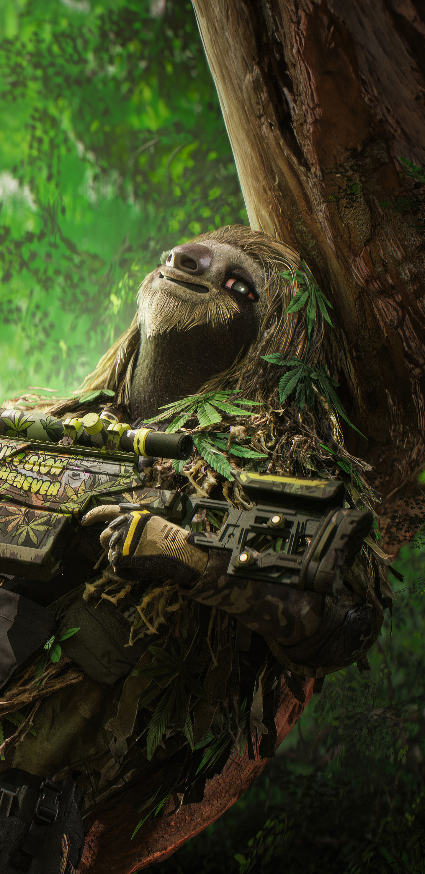 1440x2960 Call Of Duty Modern Warfare Season 3 Tracer Pack Stoney Sloth ...