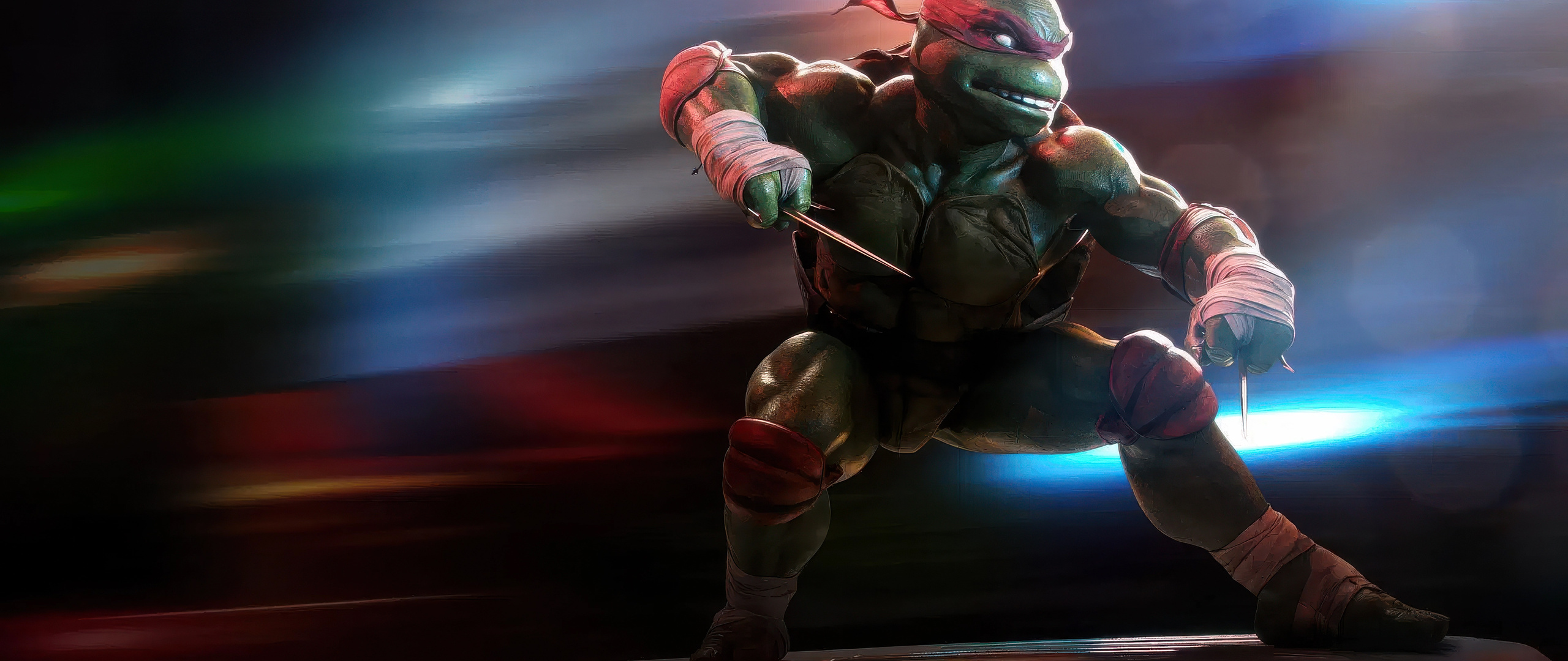 2560x1080 Call Of Duty Teenage Mutant Ninja Turtles Raphael Tracer Pro ...