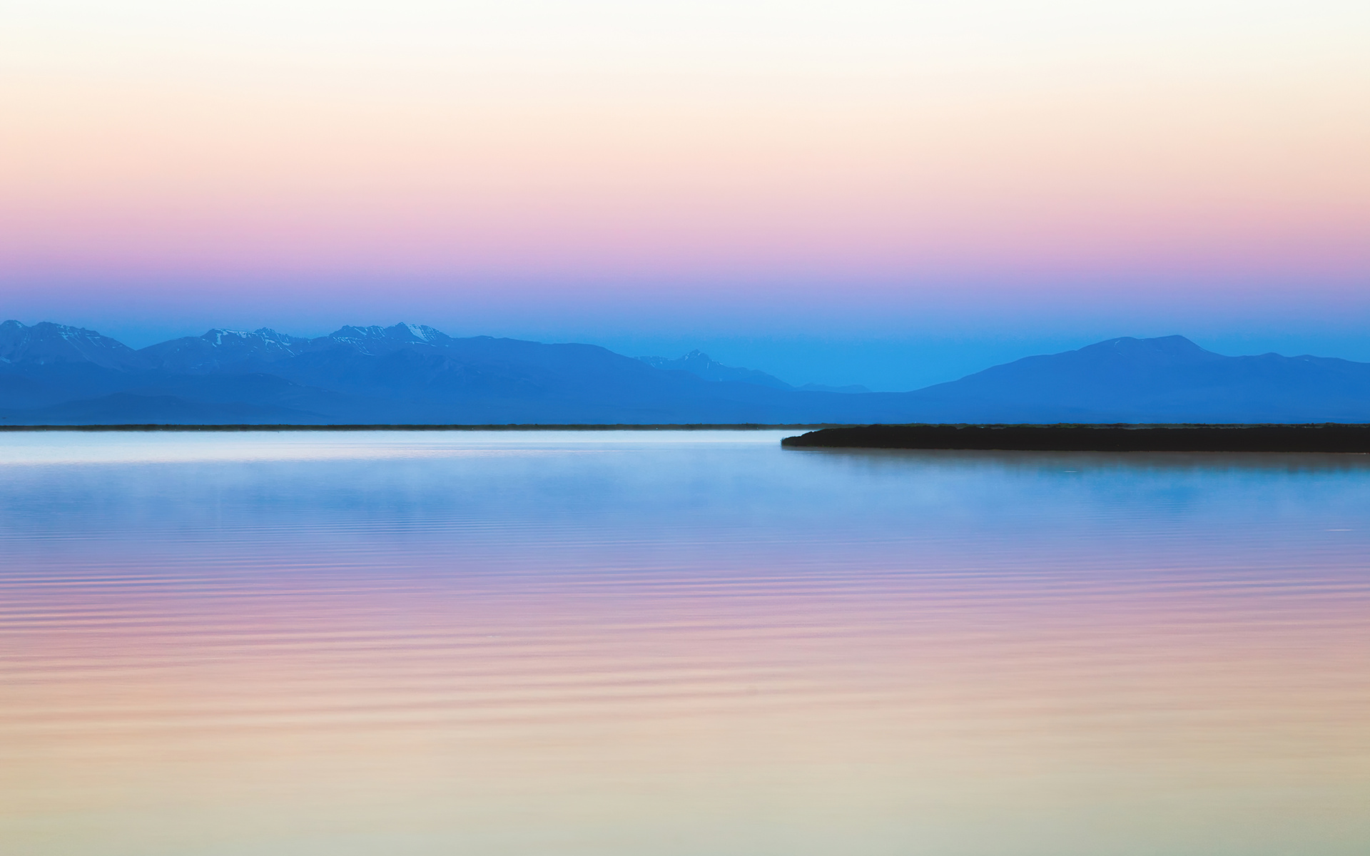 1920x1200 Calm Mountains Silhouette 1080P Resolution ,HD 4k Wallpapers ...