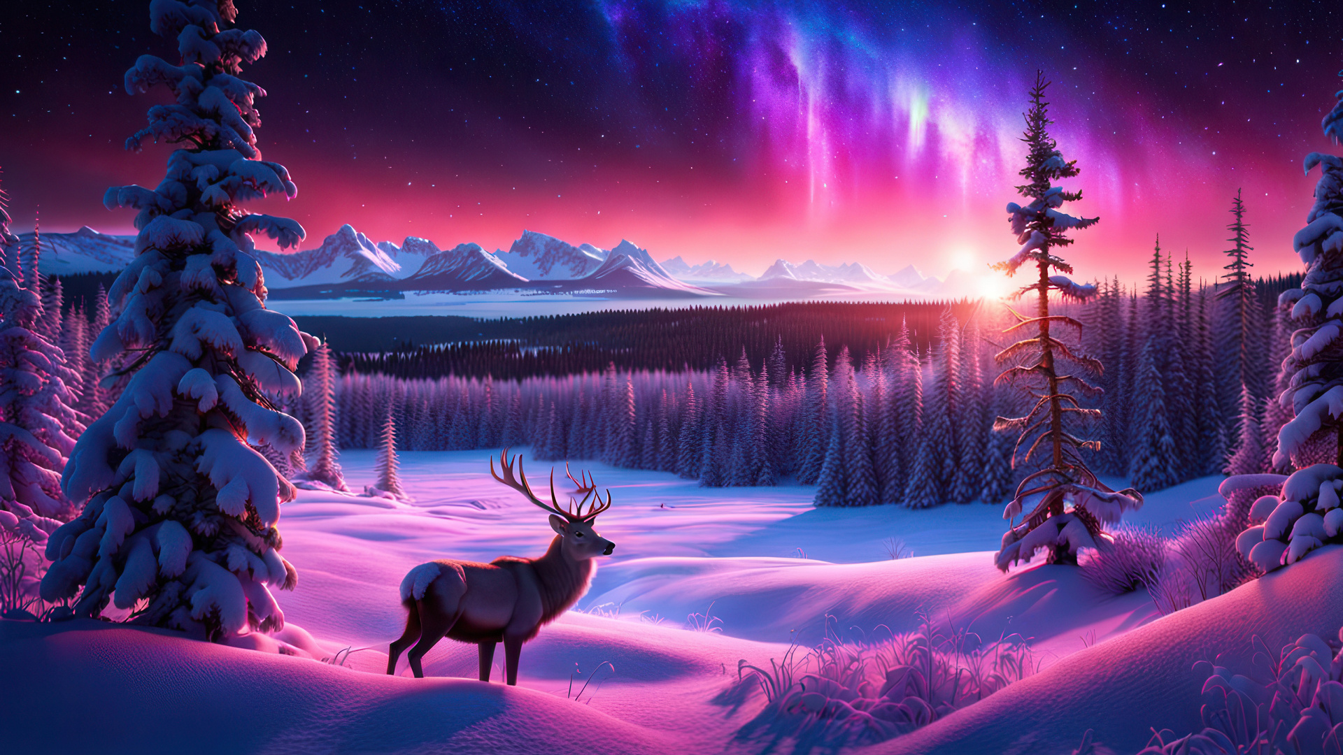 1920x1080 Canadian Winter Wilderness Laptop Full HD 1080P ,HD 4k ...