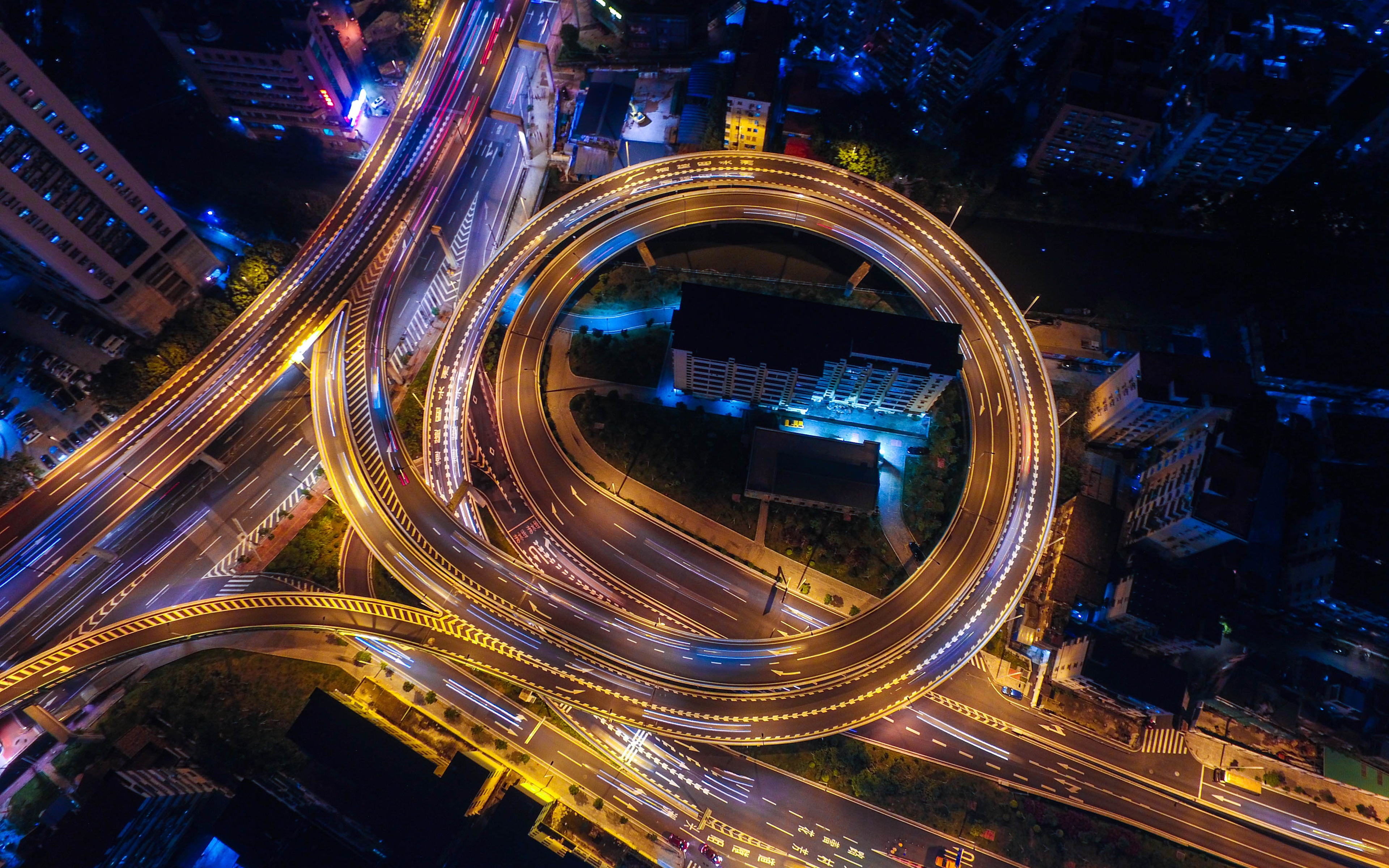 3840x2400 Canton Interchange 4k 4K ,HD 4k Wallpapers,Images,Backgrounds ...