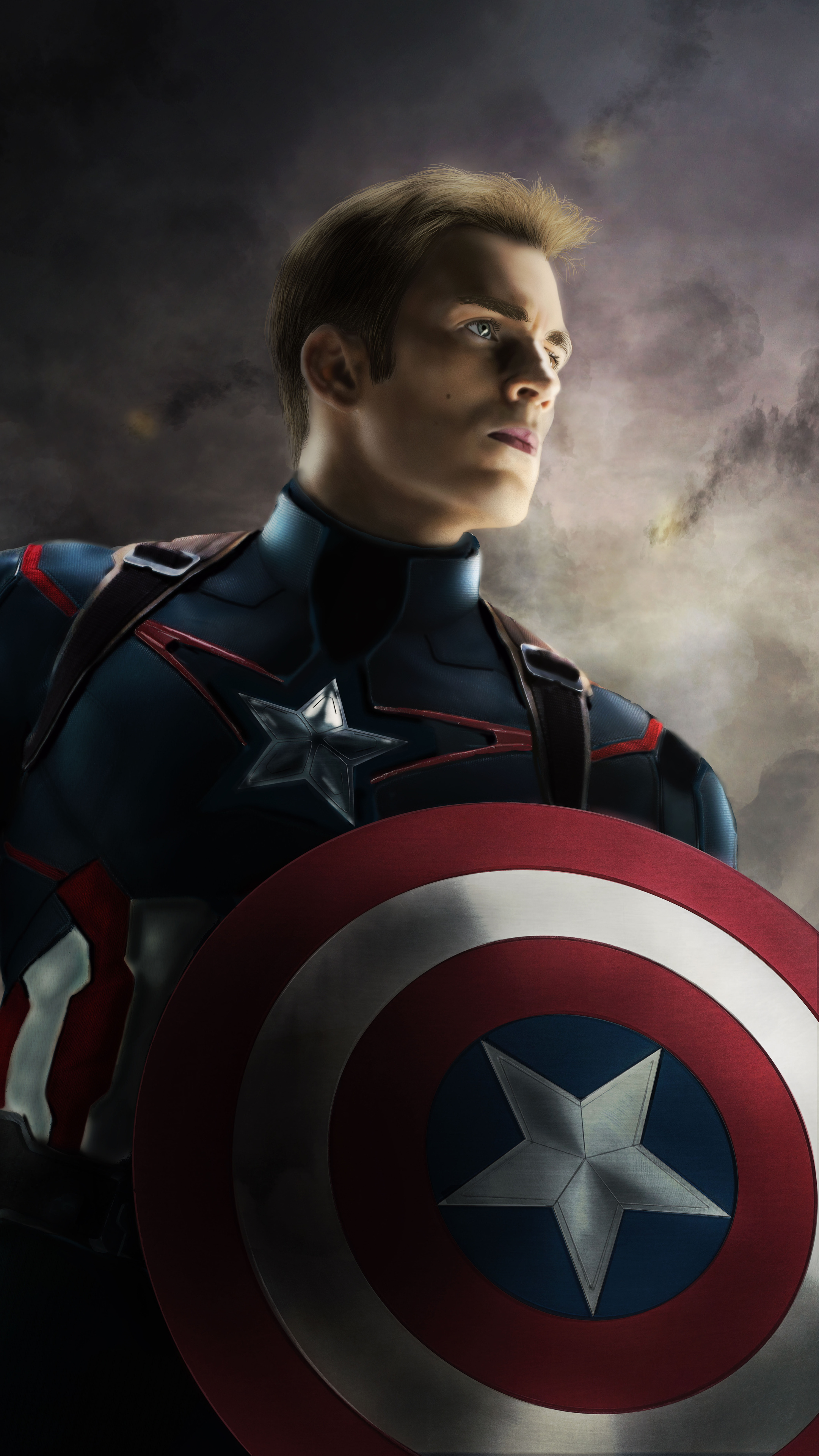 2160x3840 Captain America 5k Art Sony Xperia X,XZ,Z5 Premium ,HD 4k ...
