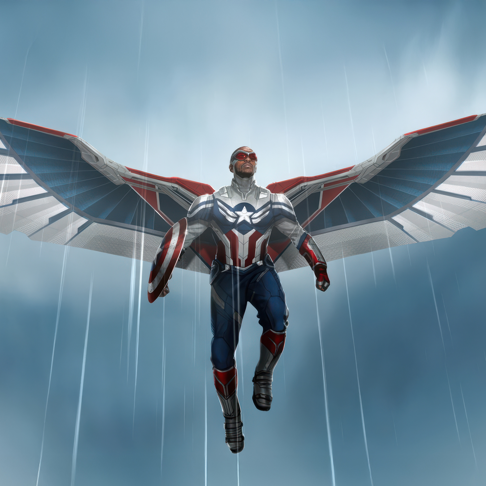 2048x2048 Captain America A Symbol Of Hope Ipad Air ,HD 4k Wallpapers ...