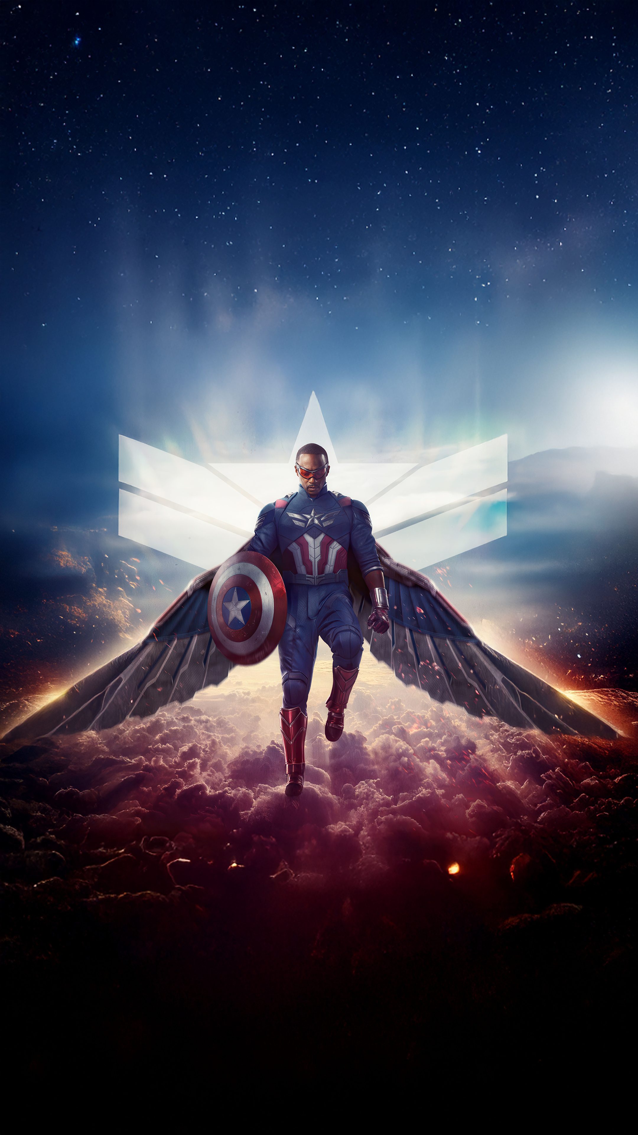 2160x3840 Captain America Brave New World Real D 3d Poster Sony Xperia ...