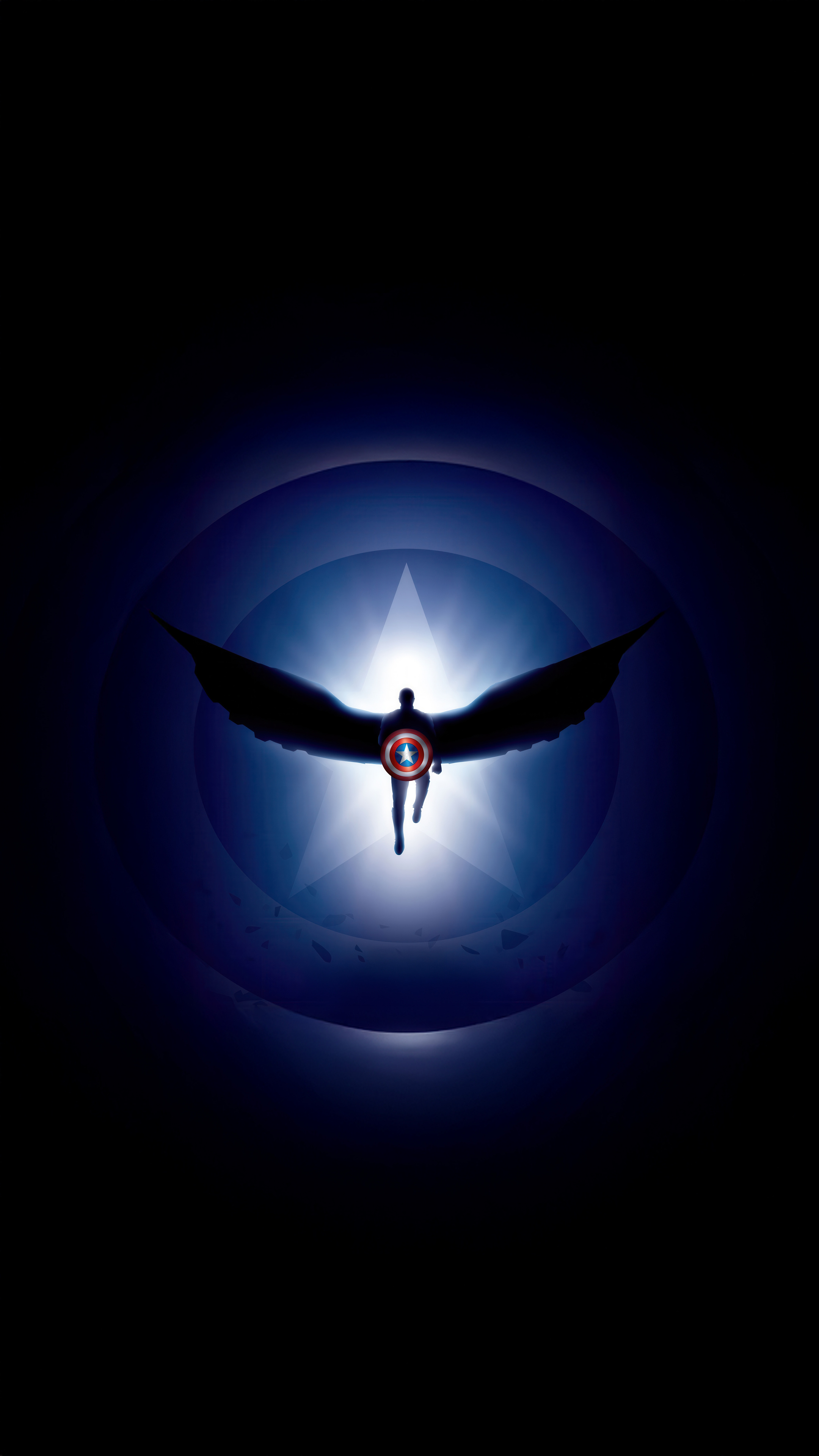 2160x3840 Captain America Brave New World The Journey Begins Sony ...
