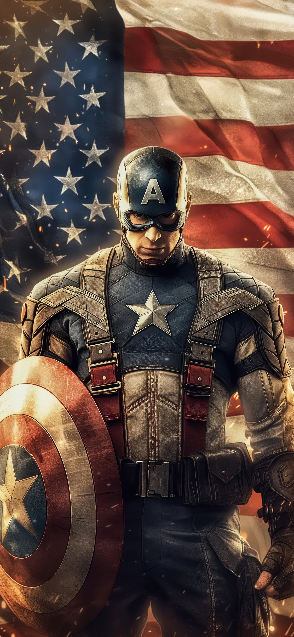 1125x2436 Captain America Fan Favorite Iphone XS,Iphone 10,Iphone X ,HD ...
