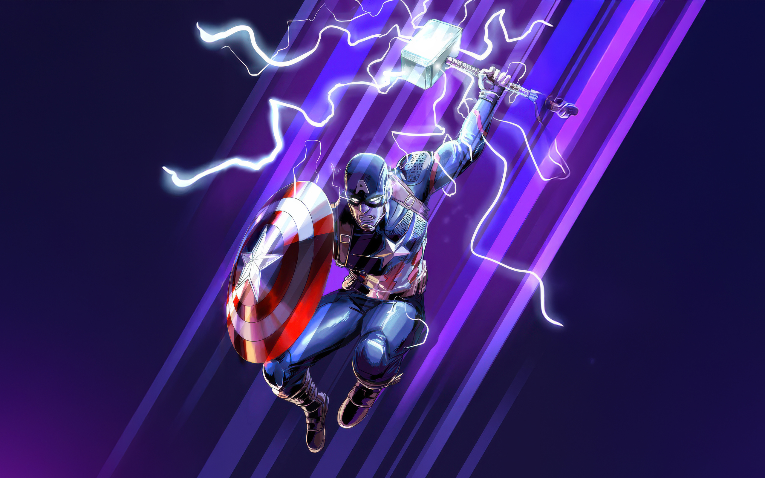 2560x1600 Captain America Justice Never Sleeps Wallpaper,2560x1600 ...