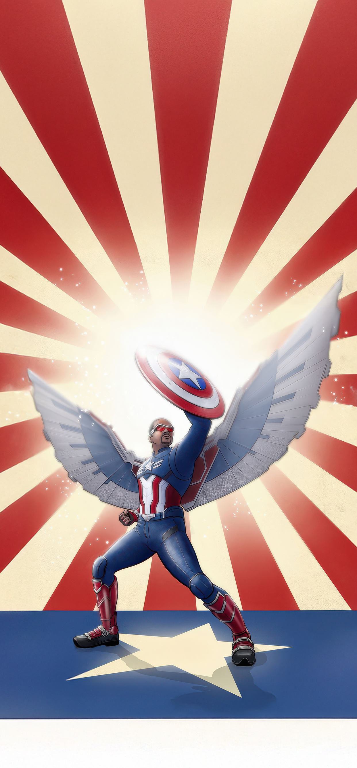 1242x2668 Captain America Never Defeated Iphone XS MAX ,HD 4k ...