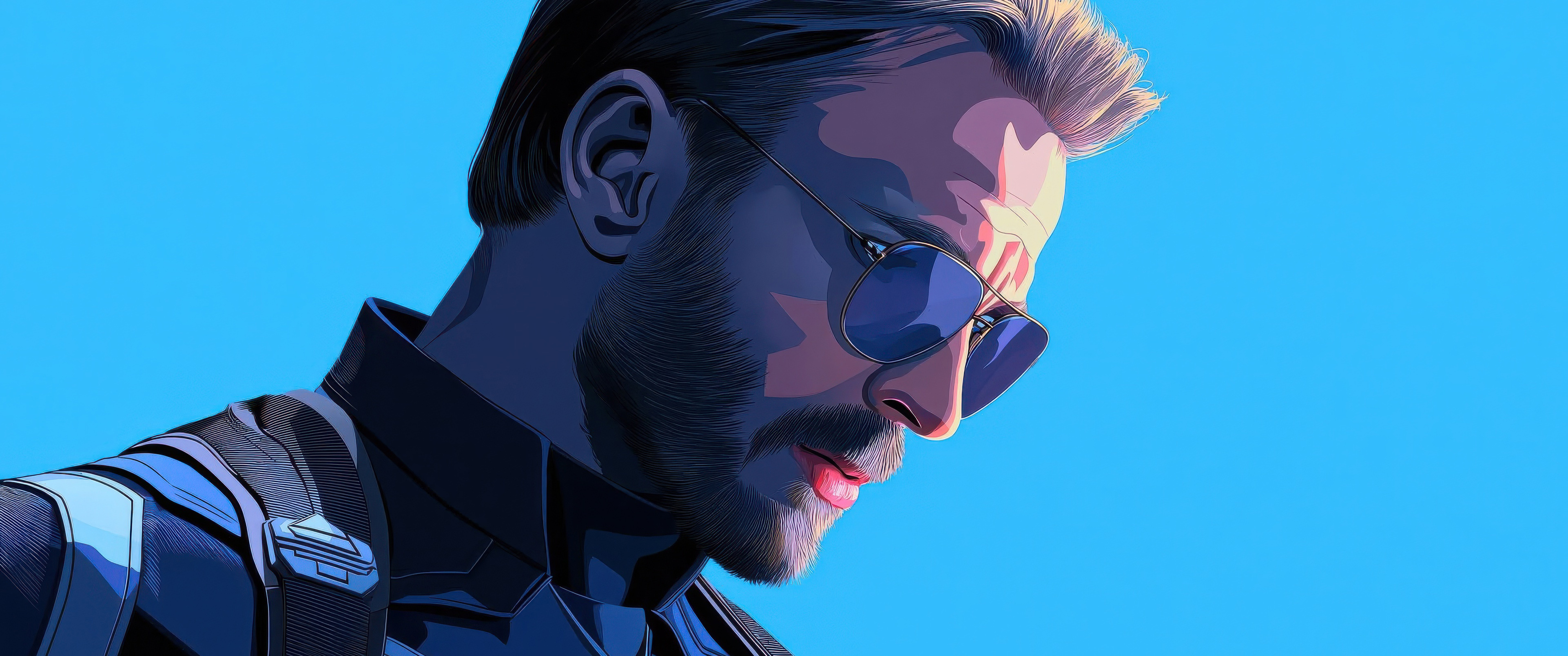 3440x1440 Captain America Rising UltraWide Quad HD 1440P ,HD 4k ...