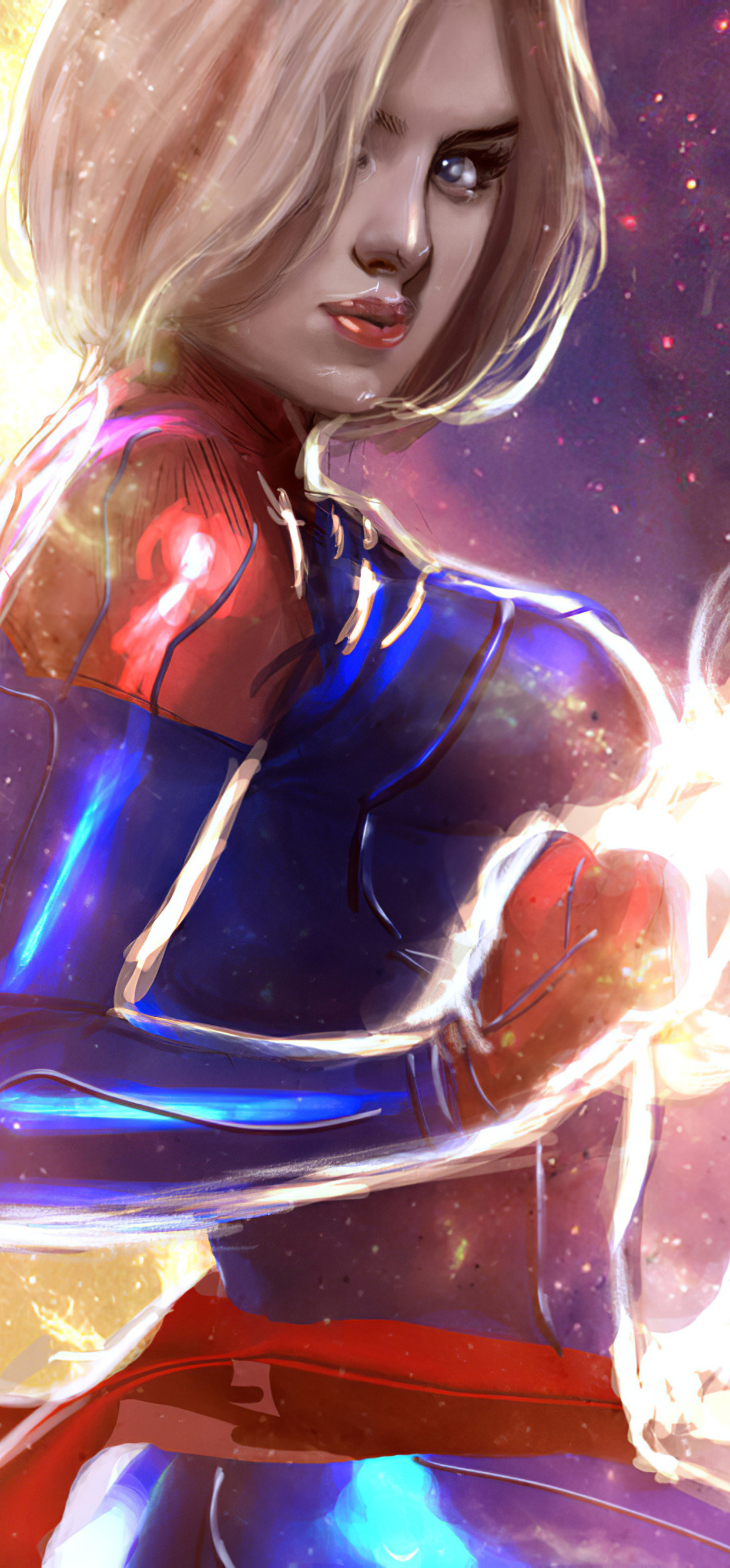 1242x2668 Captain Marvel 2020 Artwork 4k Iphone XS MAX ,HD 4k Wallpapers,Images,Backgrounds ...