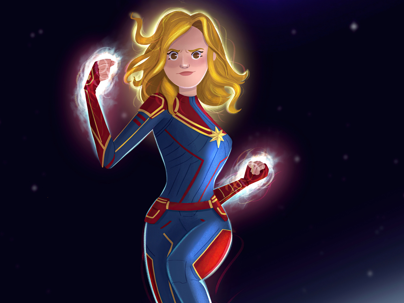 1400x1050 Captain Marvel Avenge The Fallen 5k Wallpaper,1400x1050 ...