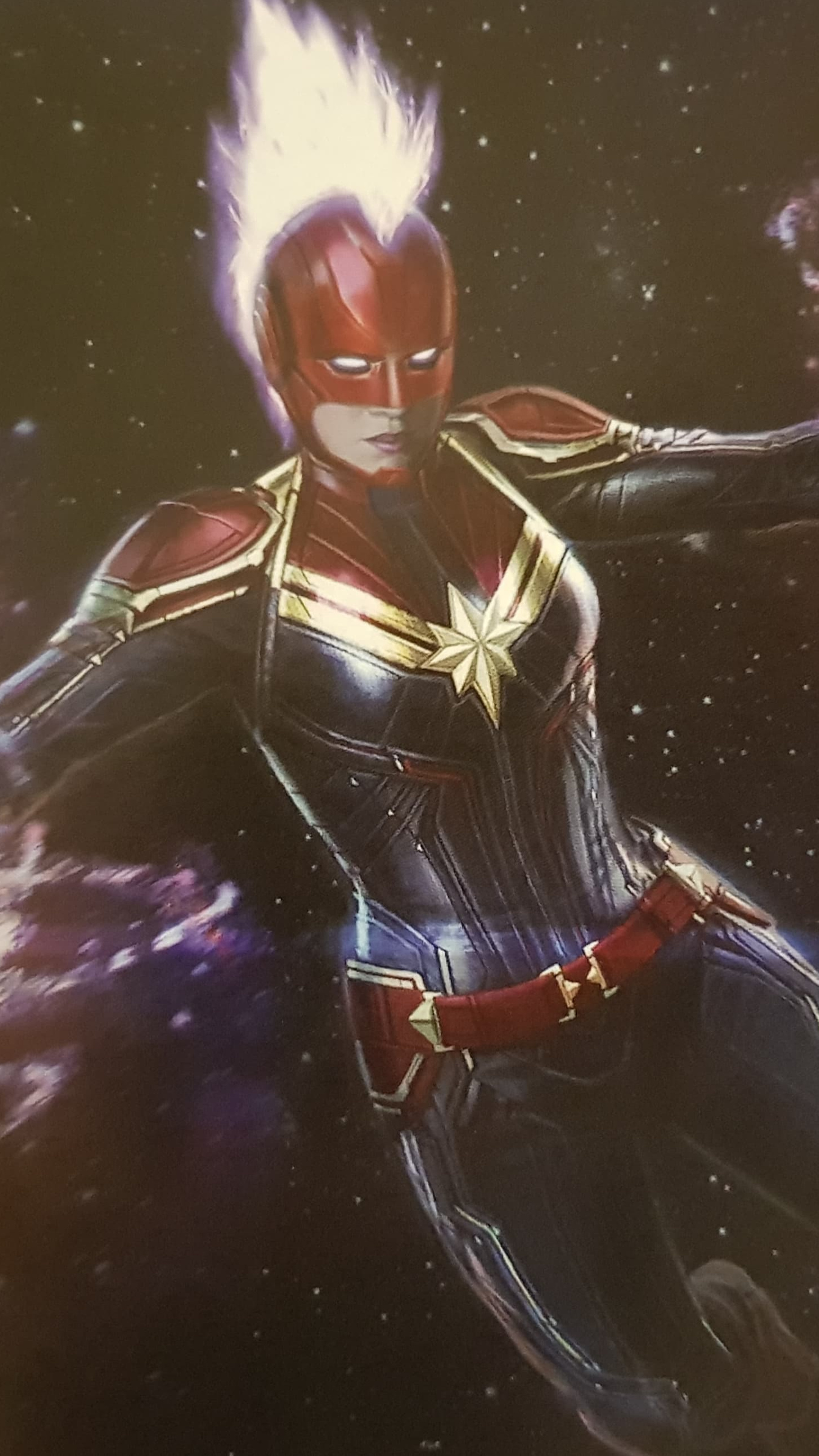 2160x3840 Captain Marvel Concept Artworks Sony Xperia X,XZ,Z5 Premium ...