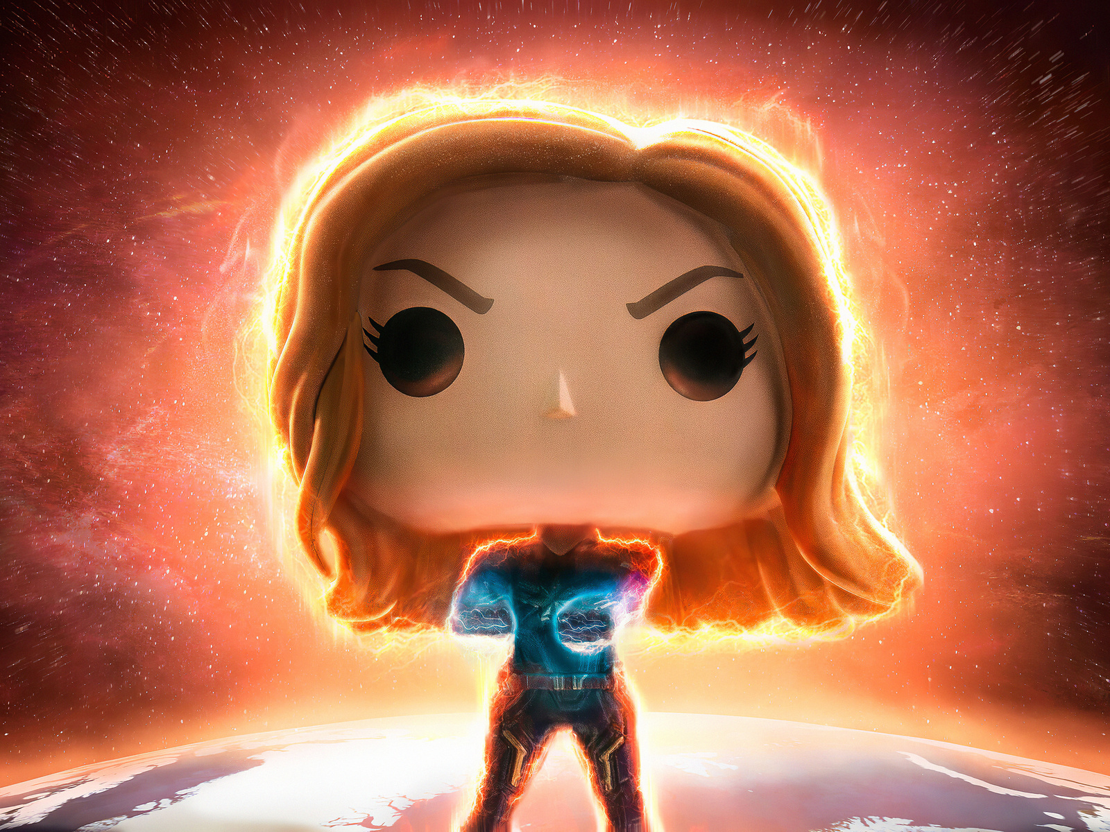 1600x1200 Captain Marvel Fenko Wallpaper,1600x1200 Resolution HD 4k ...