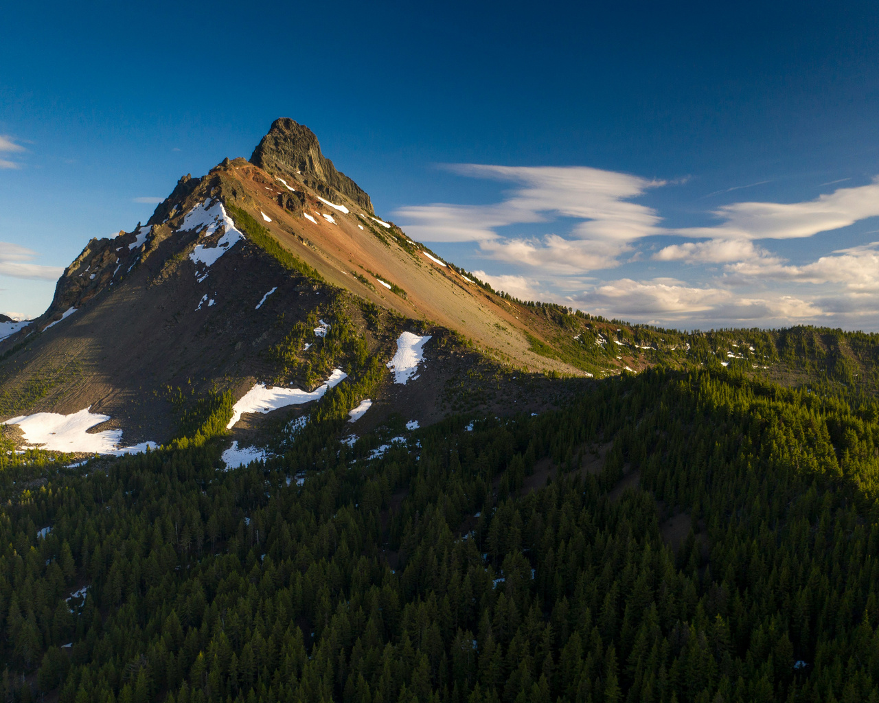 1280x1024 Cascade Trees Covering Mountains Wallpaper,1280x1024 ...