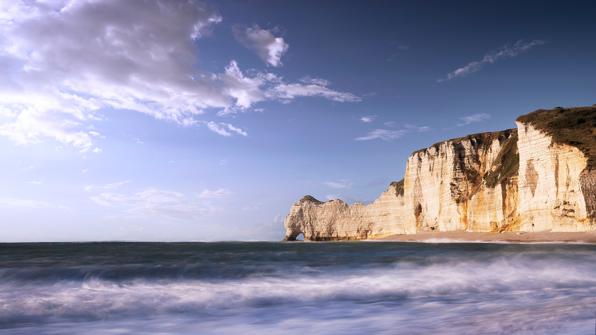 1920x1080 Chalk Cliffs Near Etretat France Laptop Full HD 1080P ,HD 4k ...