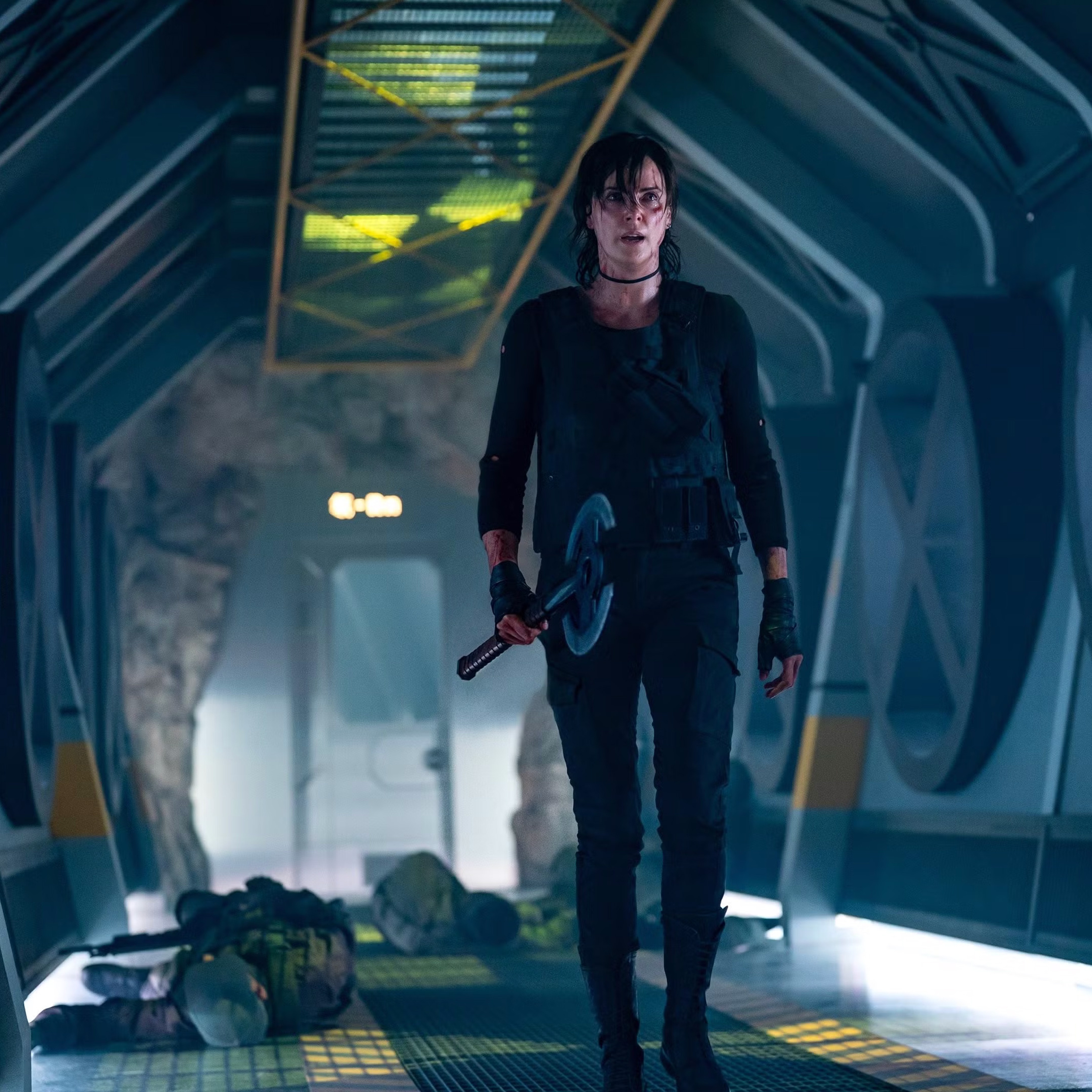 2932x2932 Charlize Theron As Andy The Old Guard 2 Ipad Pro Retina ...